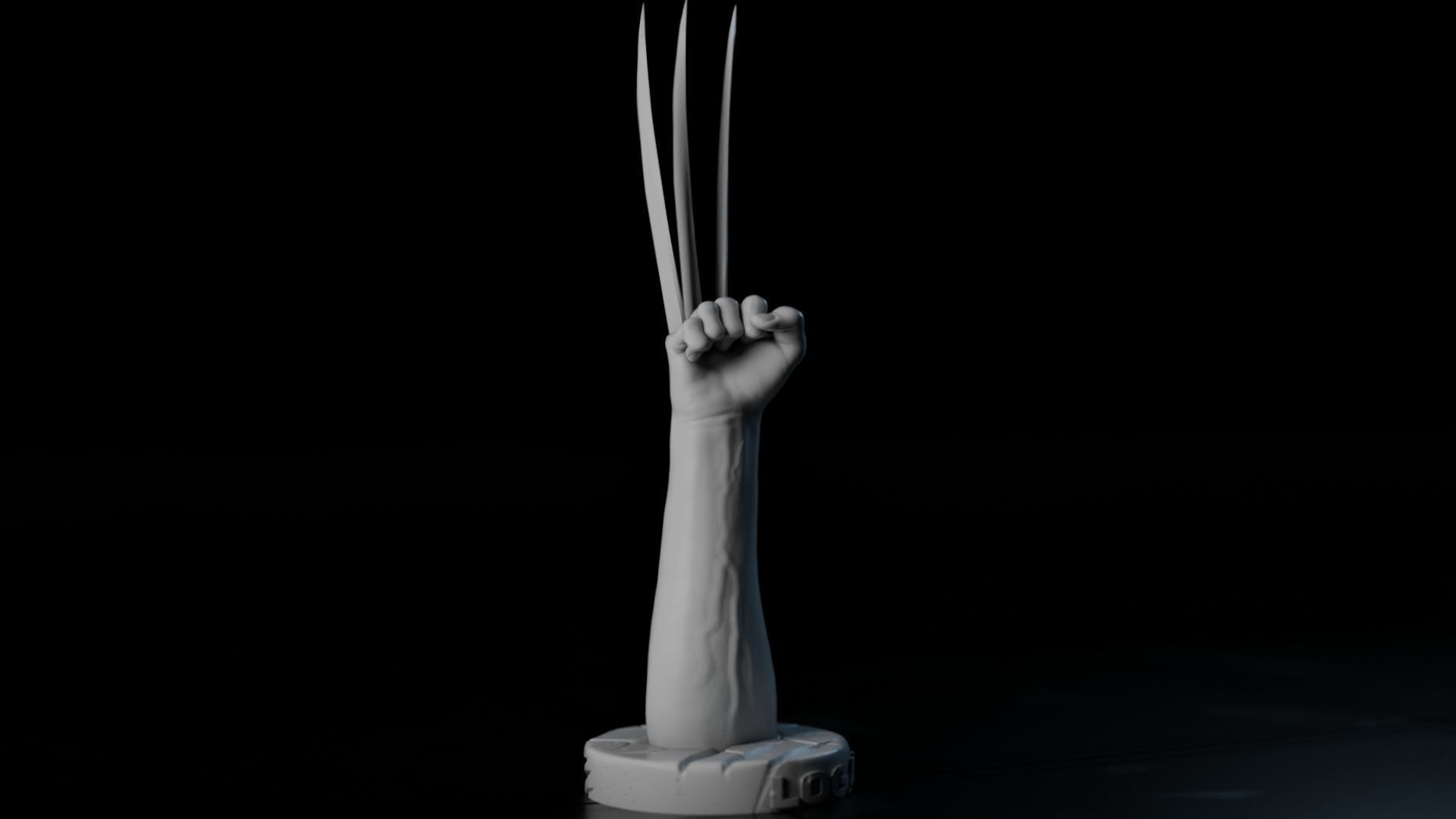 Logan-Wolverine Claws 3D model 3D printable | CGTrader