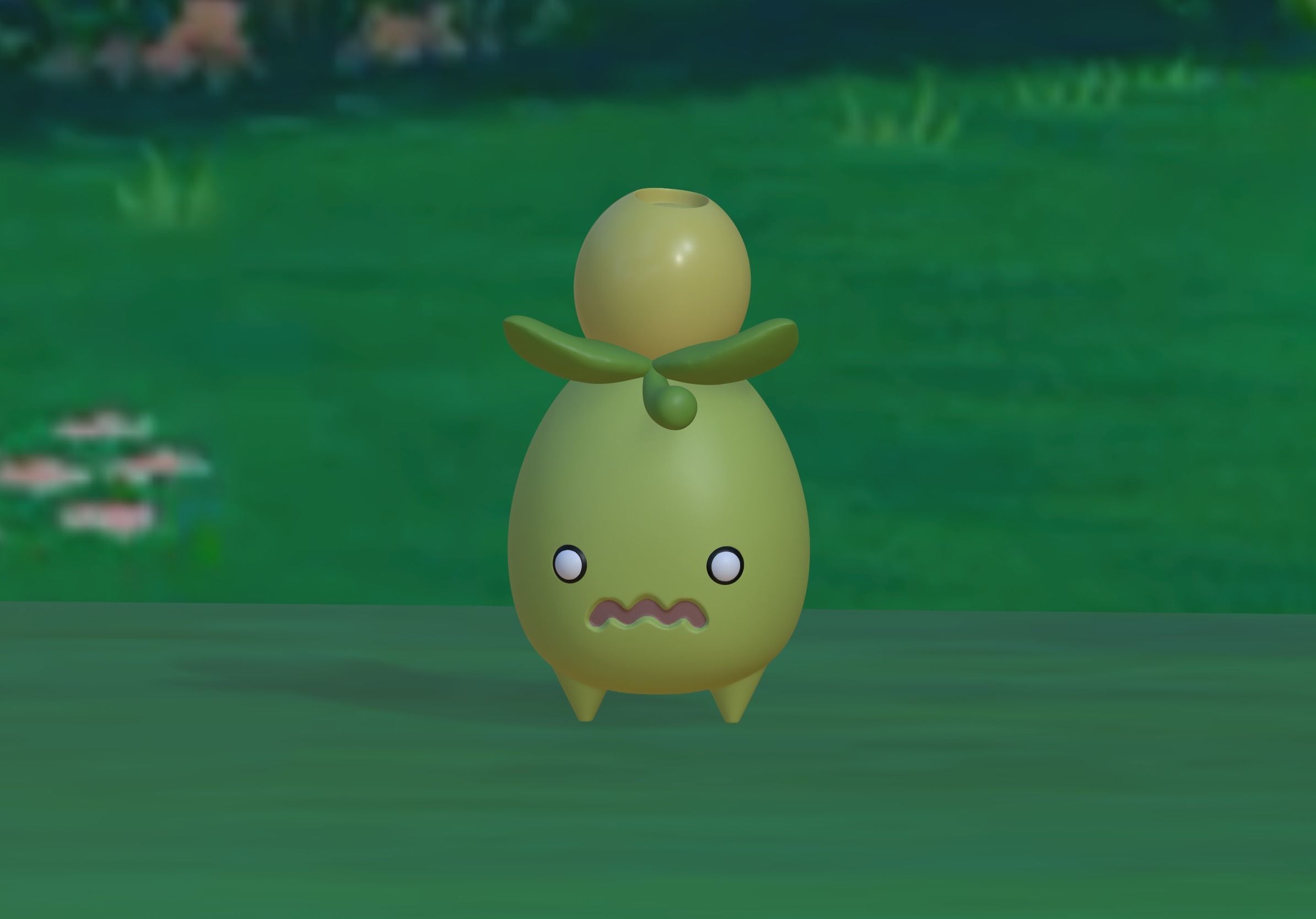 Smolov Pokemon Figurine 3D model 3D printable | CGTrader