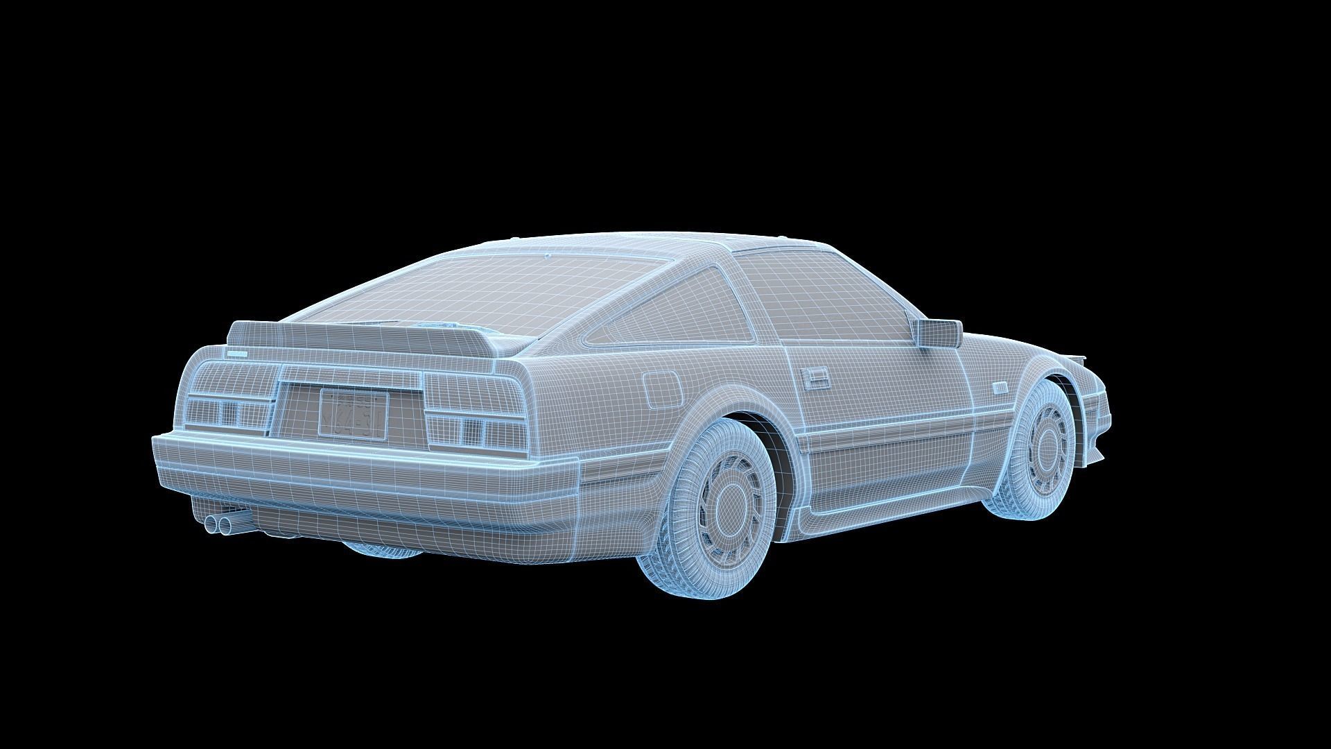 3D model Nissan 300zx z31 1985 VR / AR / low-poly | CGTrader