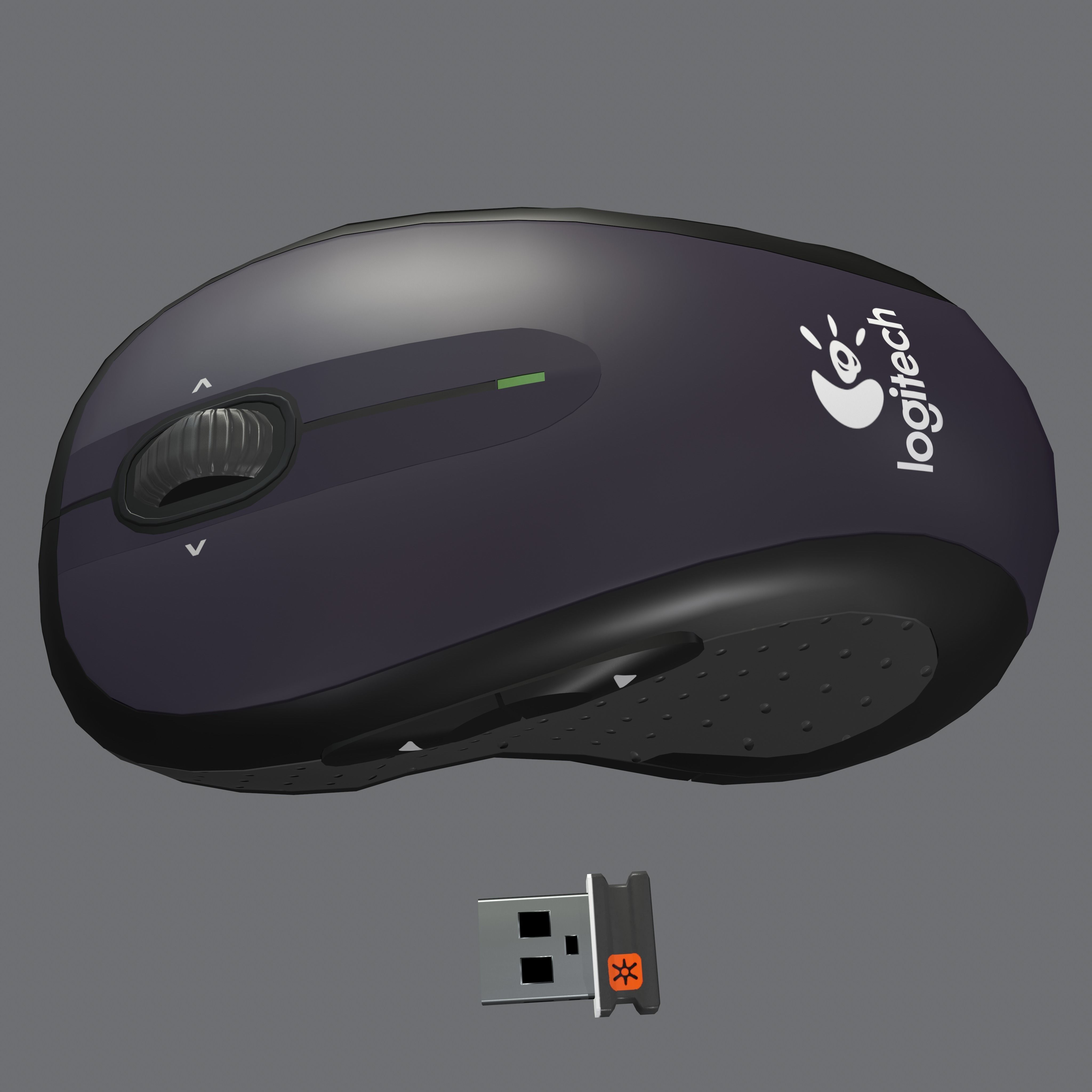 3D model Logitech M510 Wireless Mouse VR / AR / low-poly | CGTrader