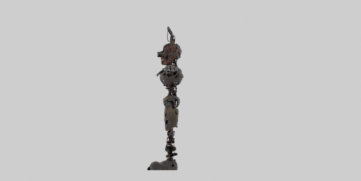 3d Model Burntrap Fnaf Security Breach Vr Ar Low Poly Cgtrader