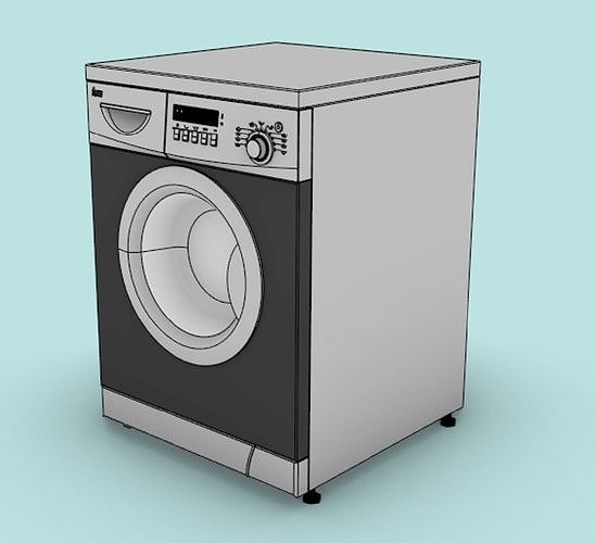 XIYIJI9527 washing machine free 3D model | CGTrader