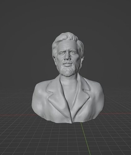 Jim Carrey 3D model 3D printable | CGTrader