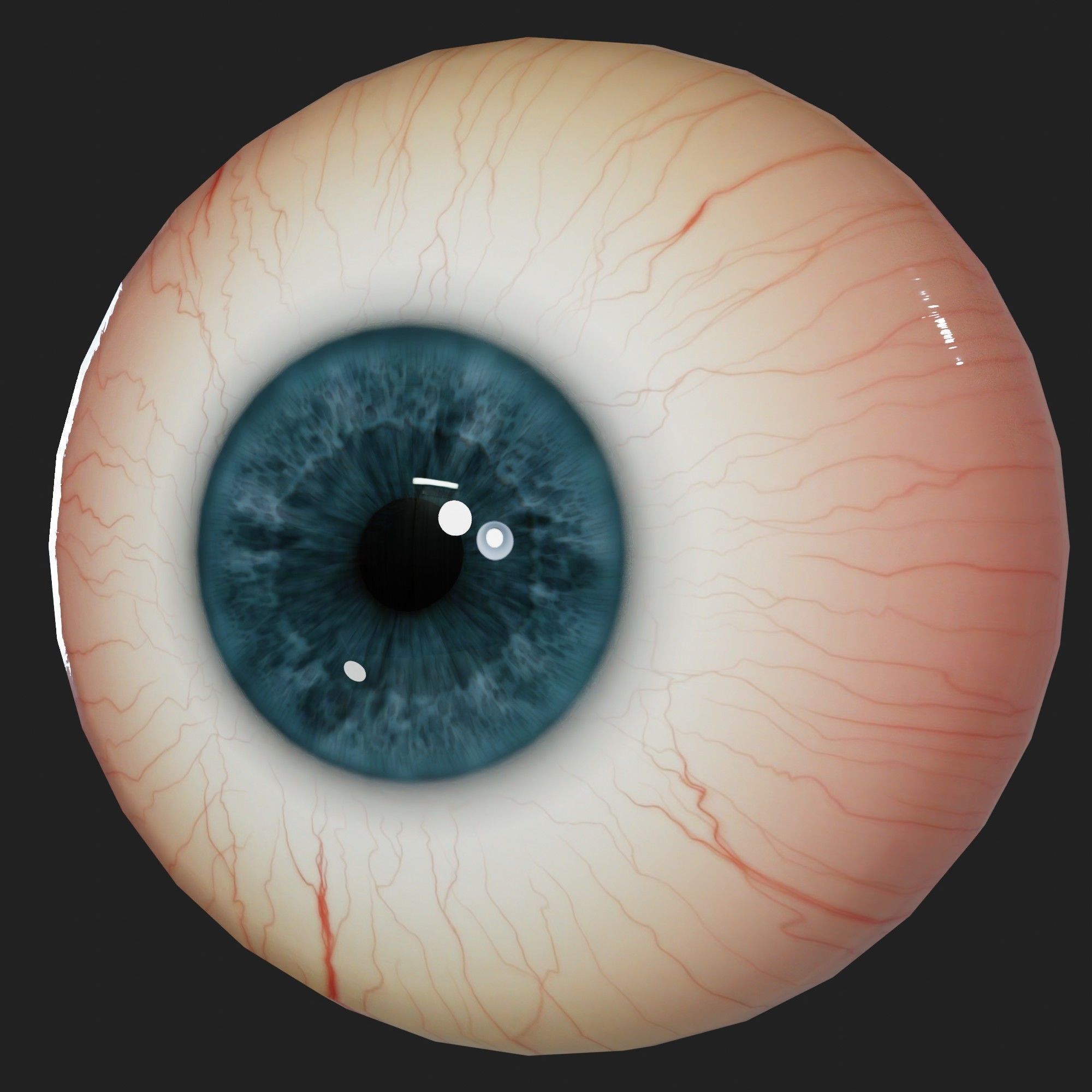 Eye 3d model free 3D model animated | CGTrader