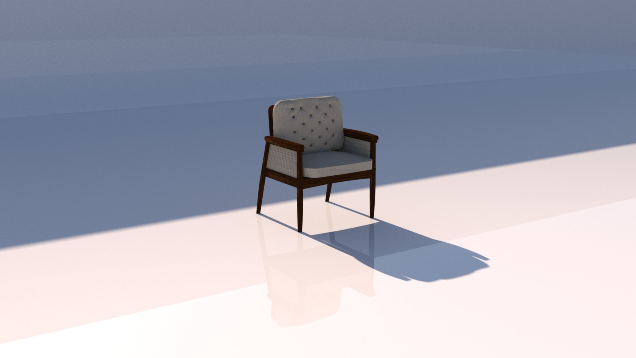 modern chair 3D model 3D printable | CGTrader