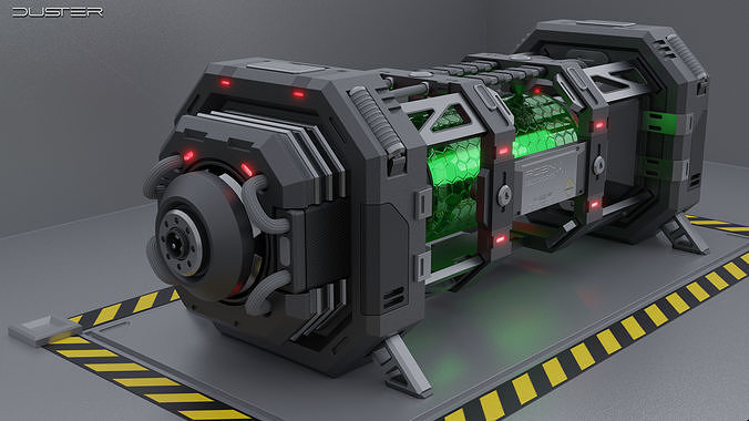 Sci-Fi Device 3D model | CGTrader