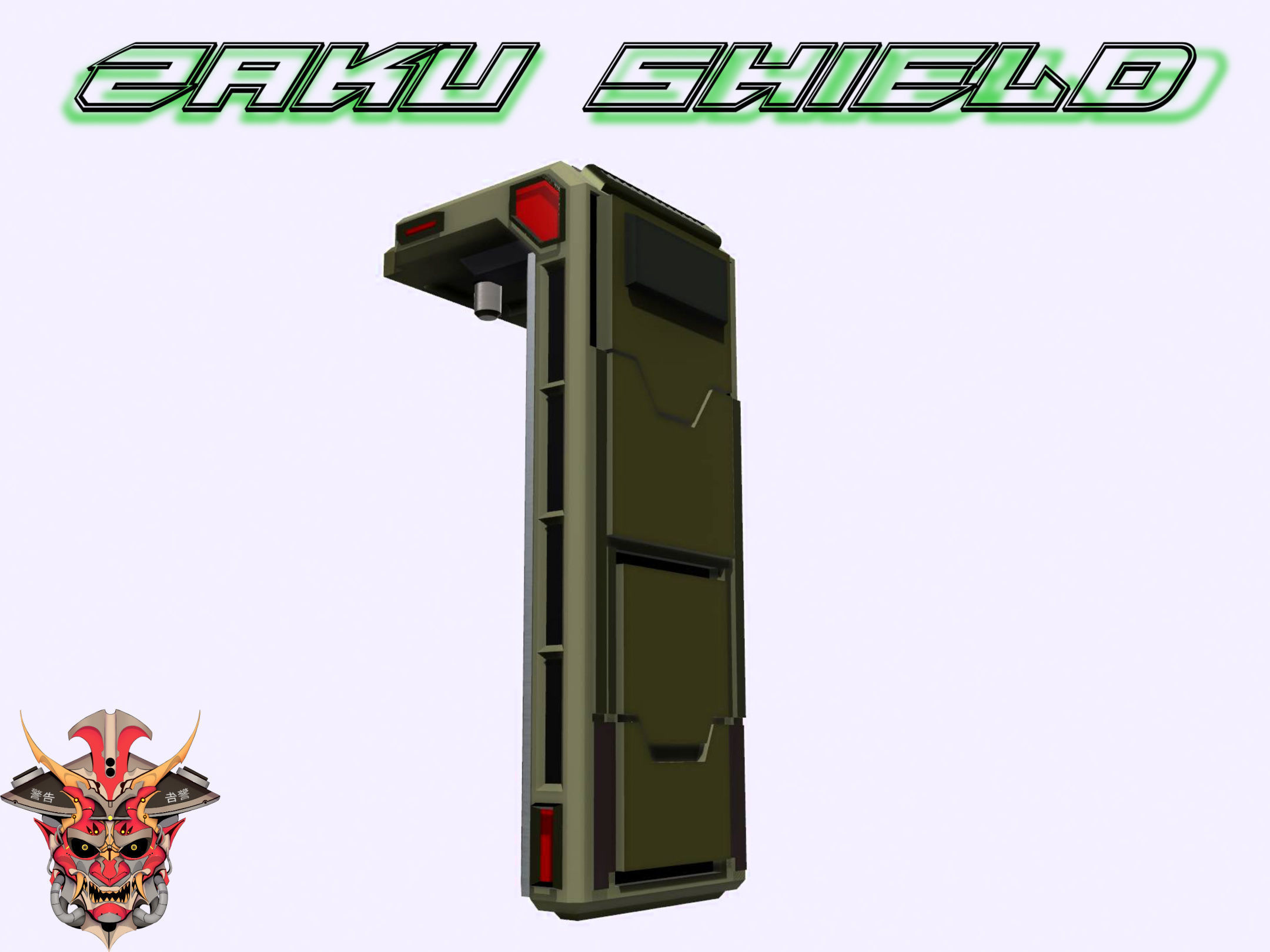 Zaku Shield 3D model 3D printable | CGTrader