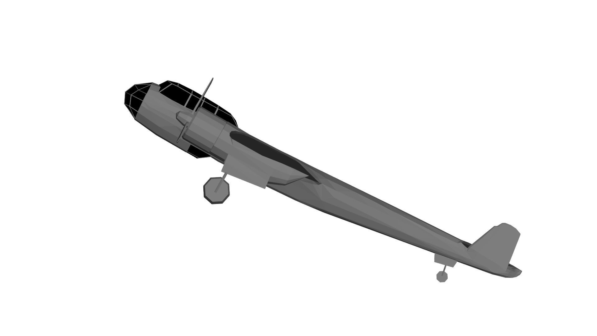 Dornier Do 17 3D model | CGTrader