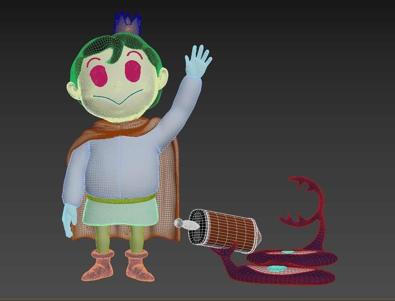 Boji and kage 3D model | CGTrader