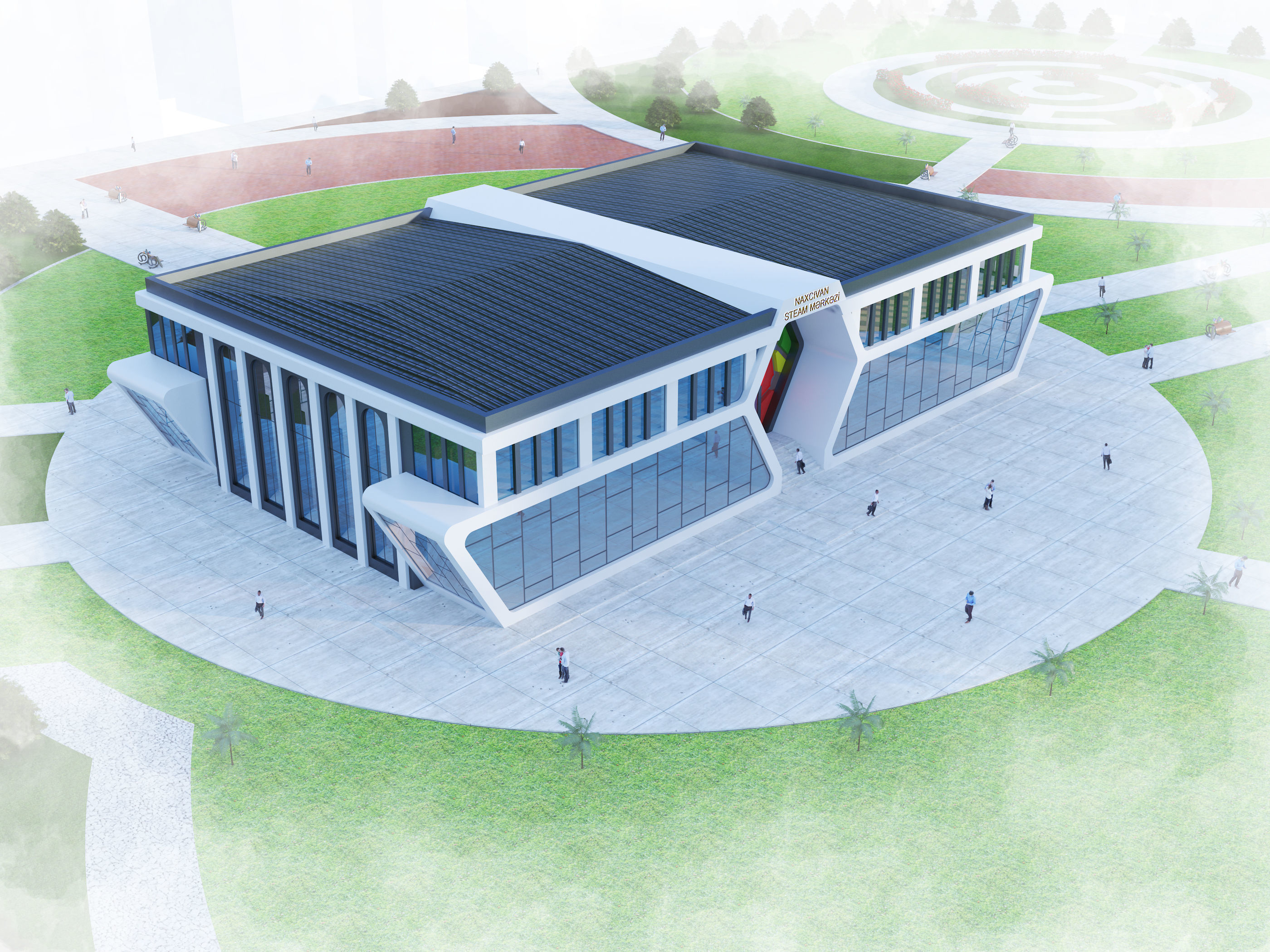 Steam Center 3D model | CGTrader