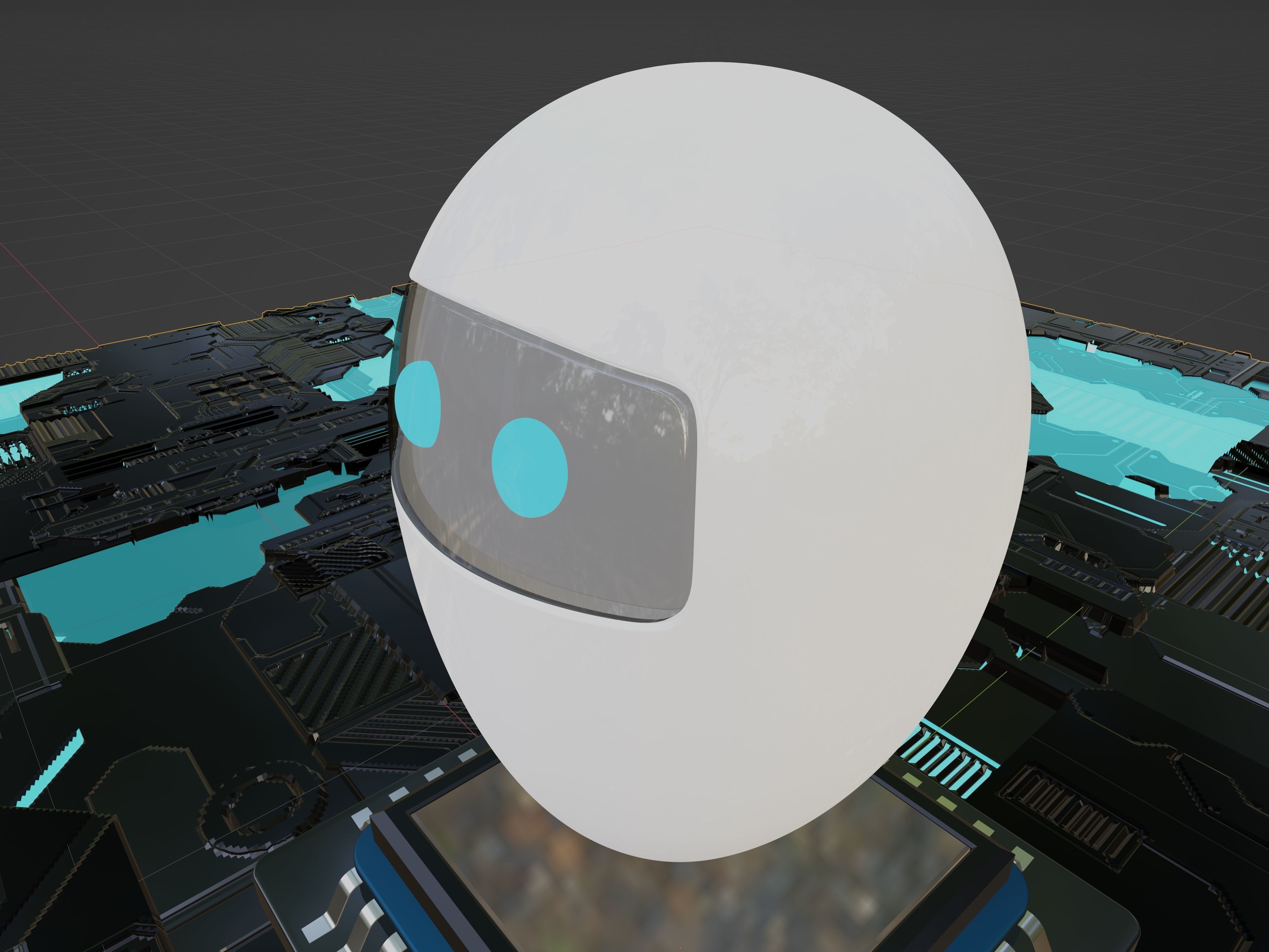 Artificial intelligence 3D model | CGTrader