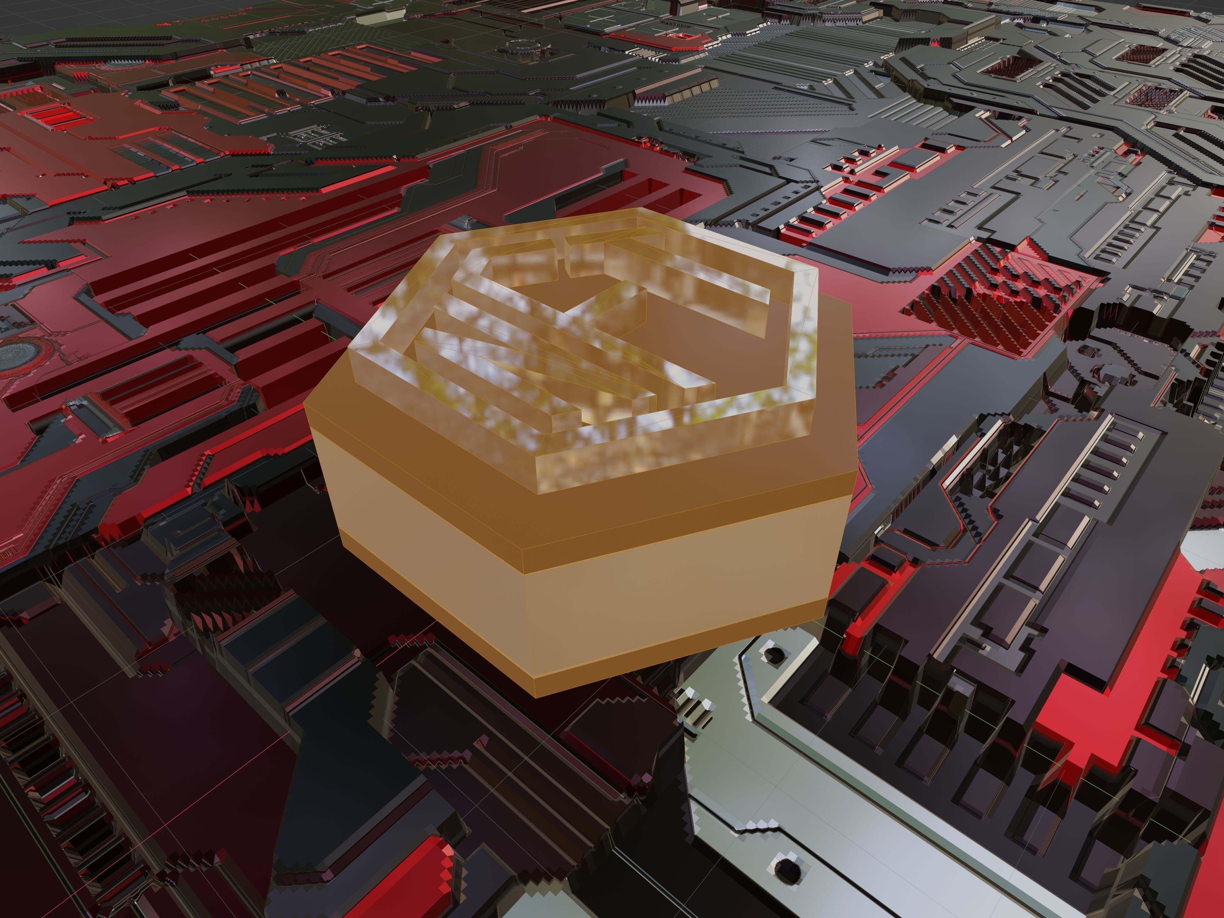 NFT badge 3D model | CGTrader