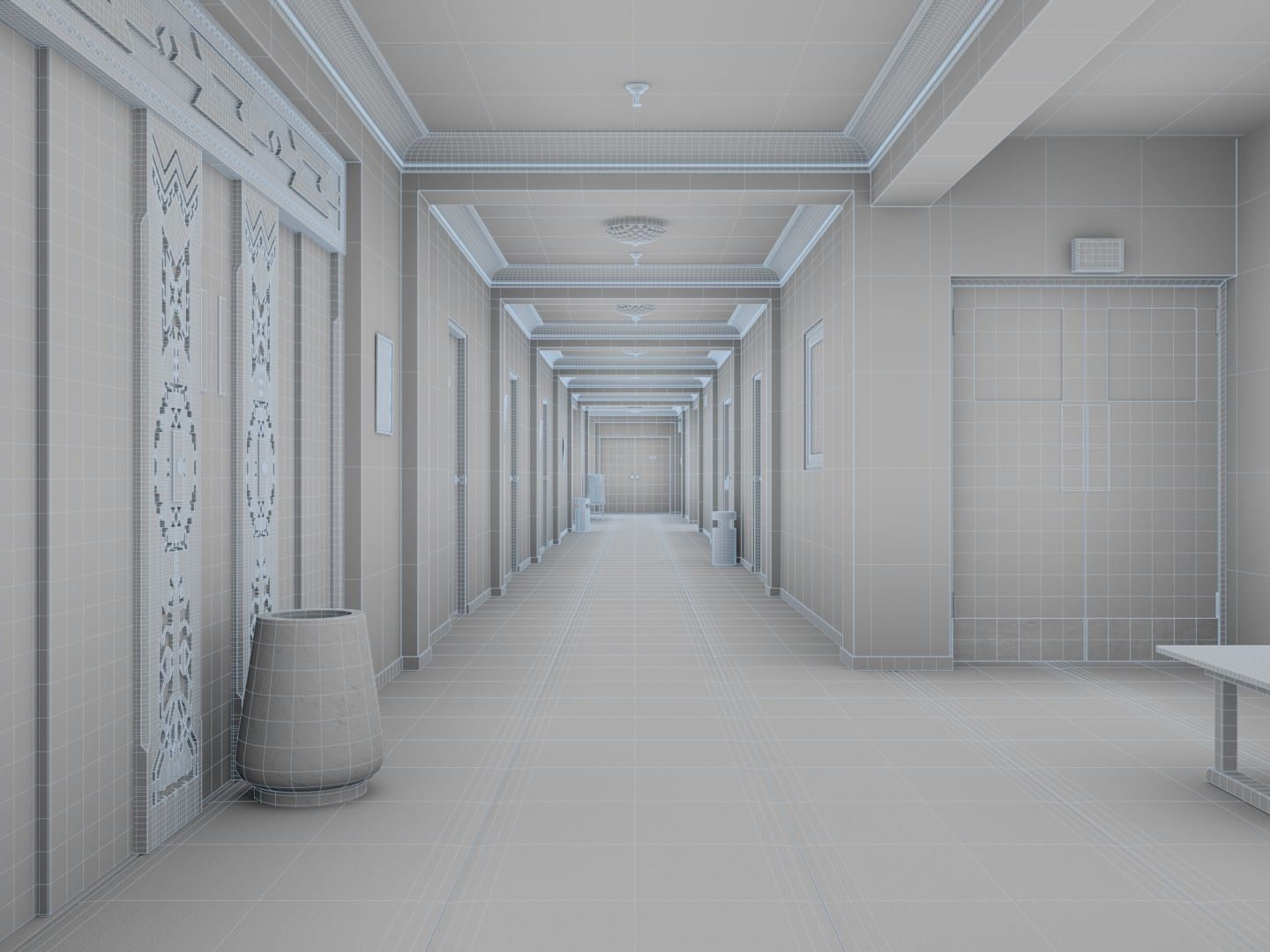 The Shining Overlook Hotel Interiors 3D Model Collection | CGTrader