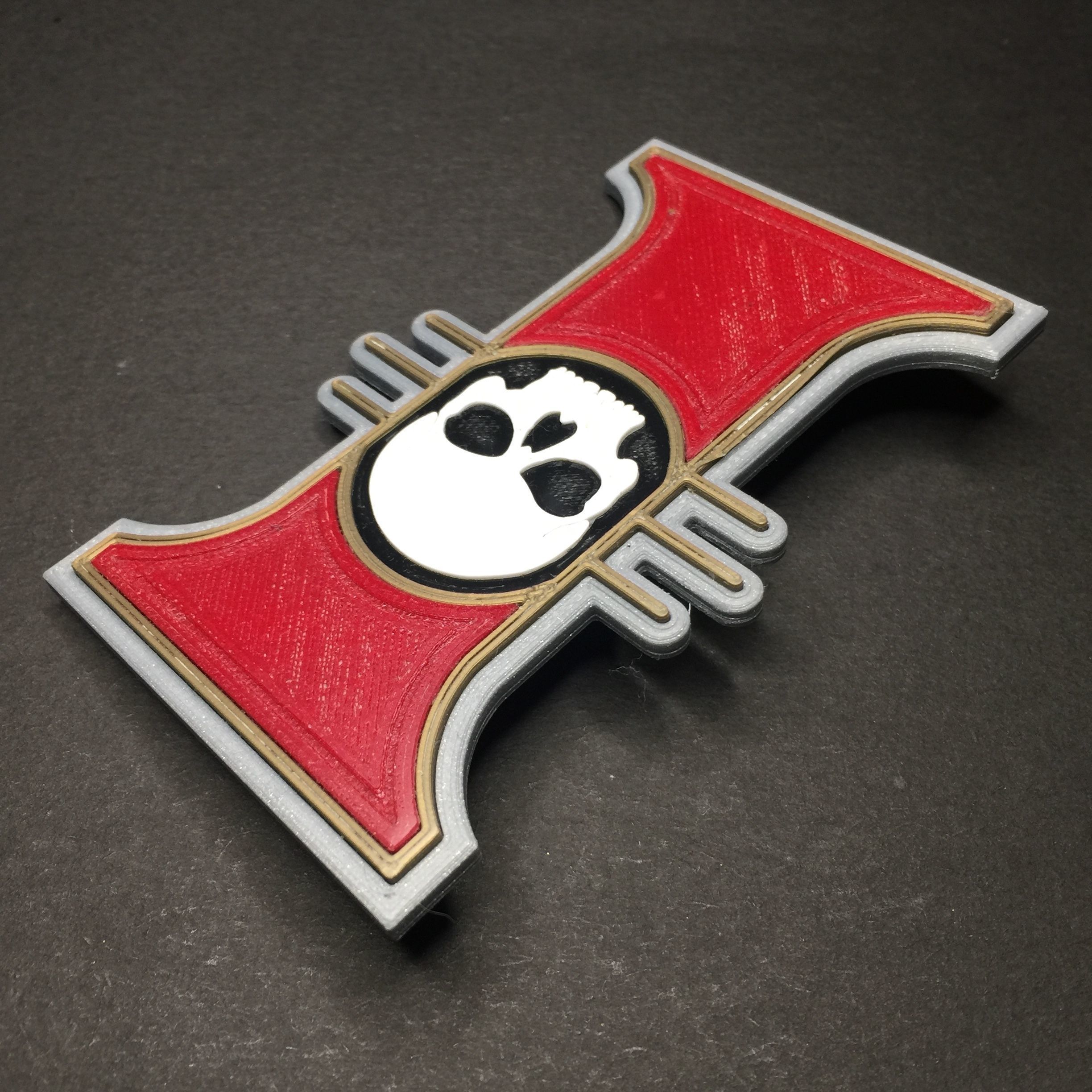 Warhammer 40K Imperium Inquisition Emblem Badge 3D model 3D printable ...