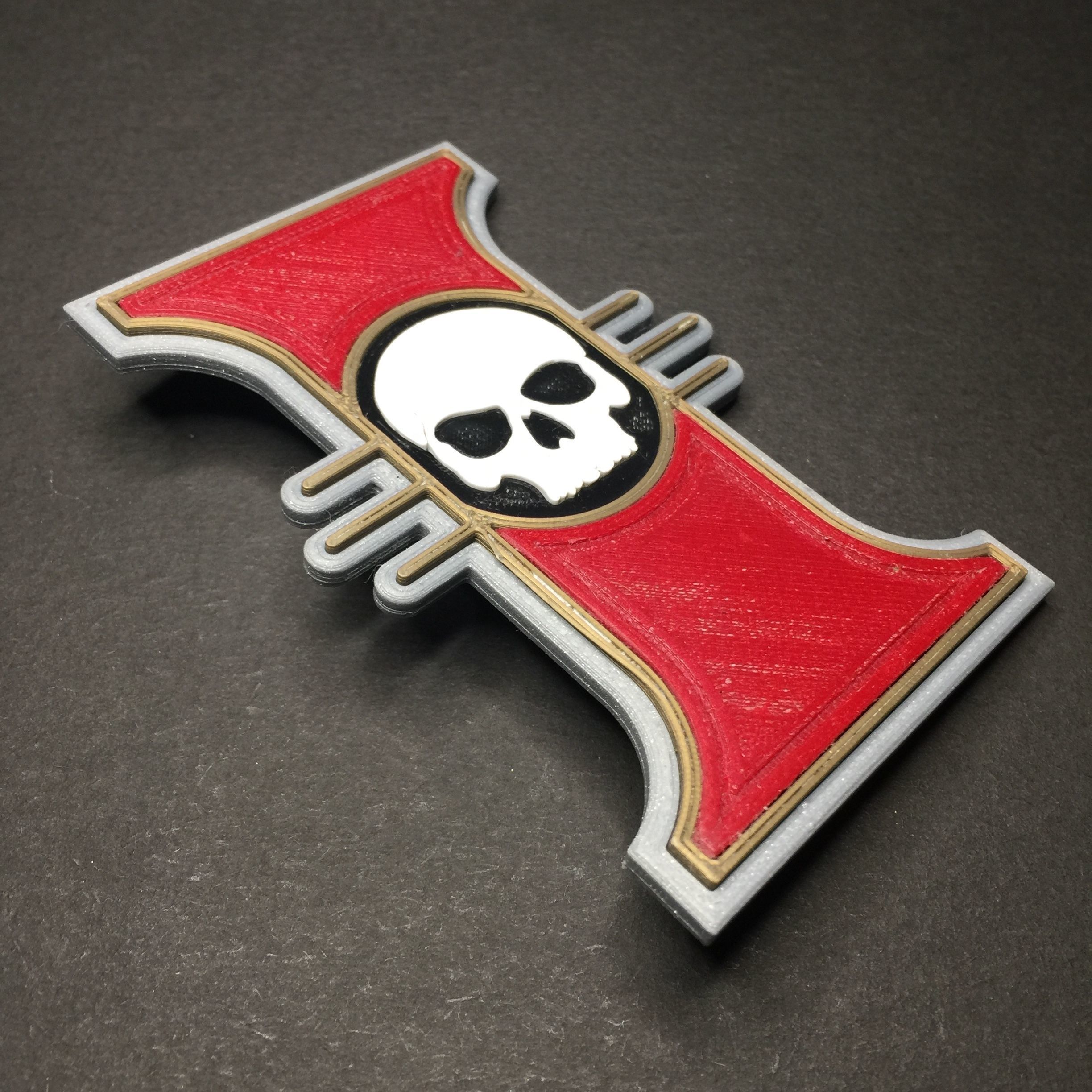 Warhammer 40K Imperium Inquisition Emblem Badge 3D model 3D printable ...