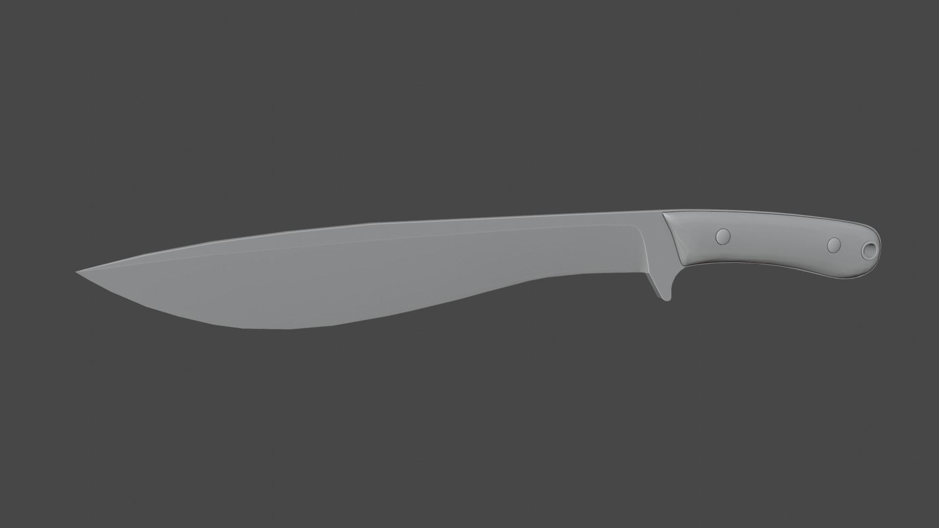 Machete free VR / AR / low-poly 3D model | CGTrader