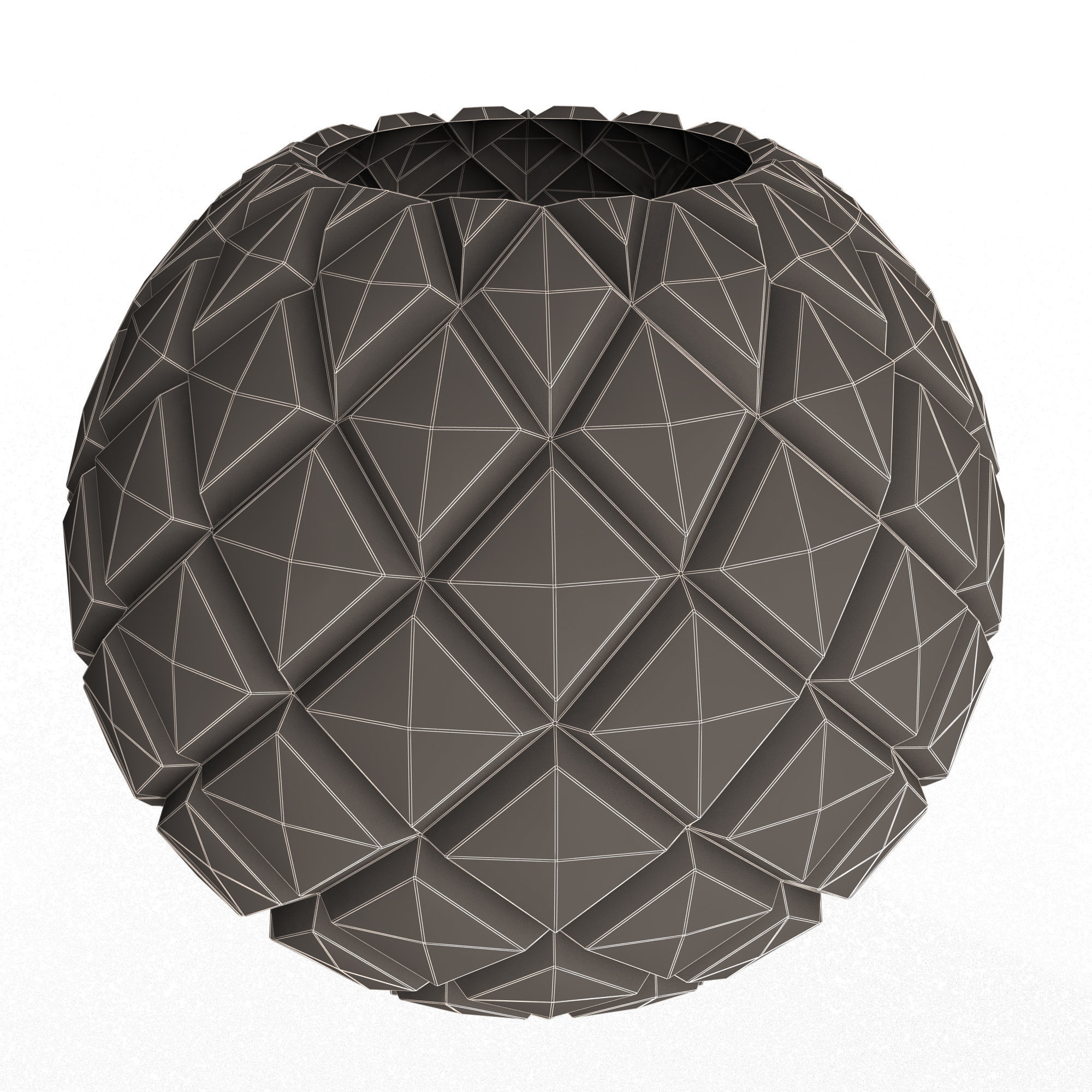 3D model Sphere with Rombs CNC VR / AR / low-poly | CGTrader
