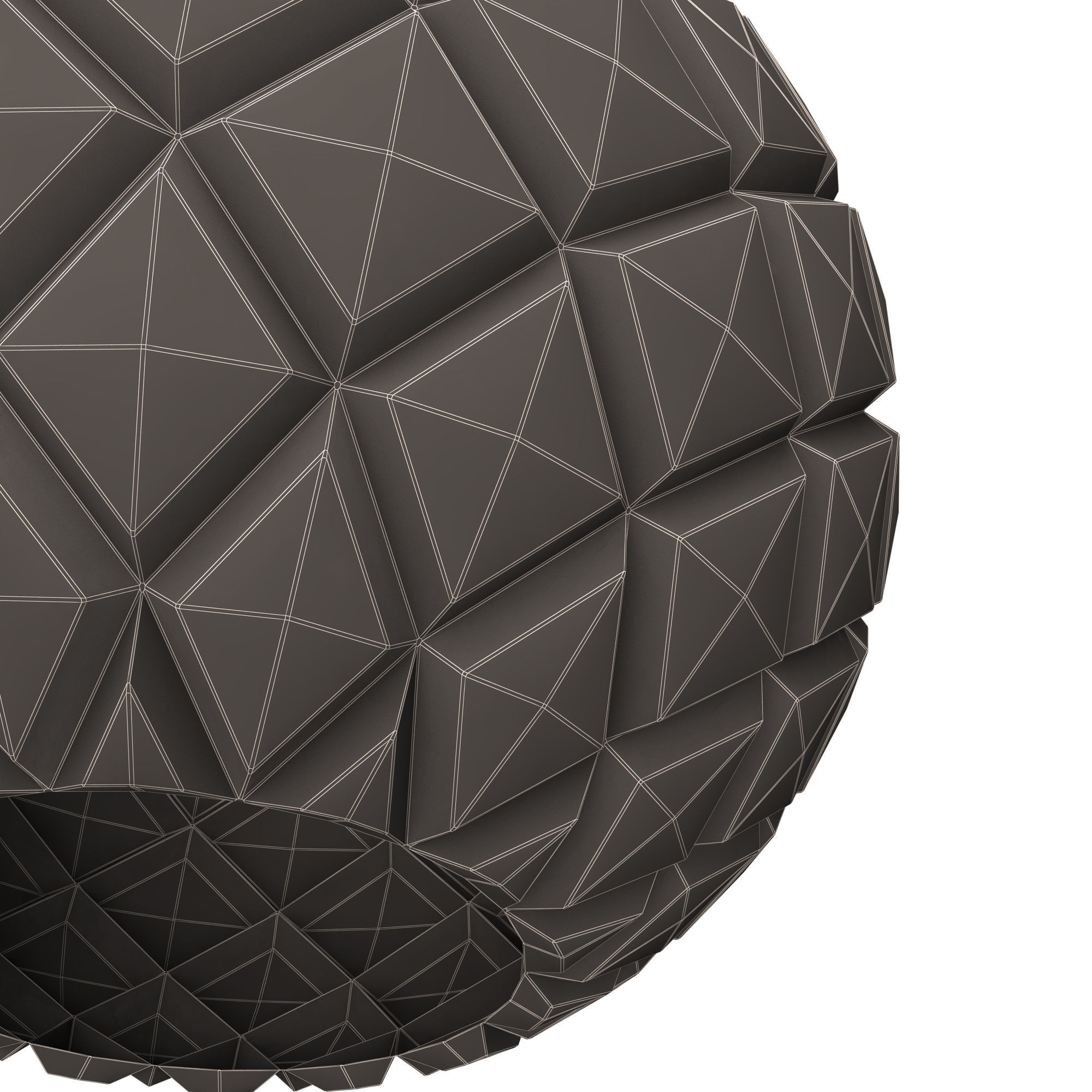 3D model Sphere with Rombs CNC VR / AR / low-poly | CGTrader