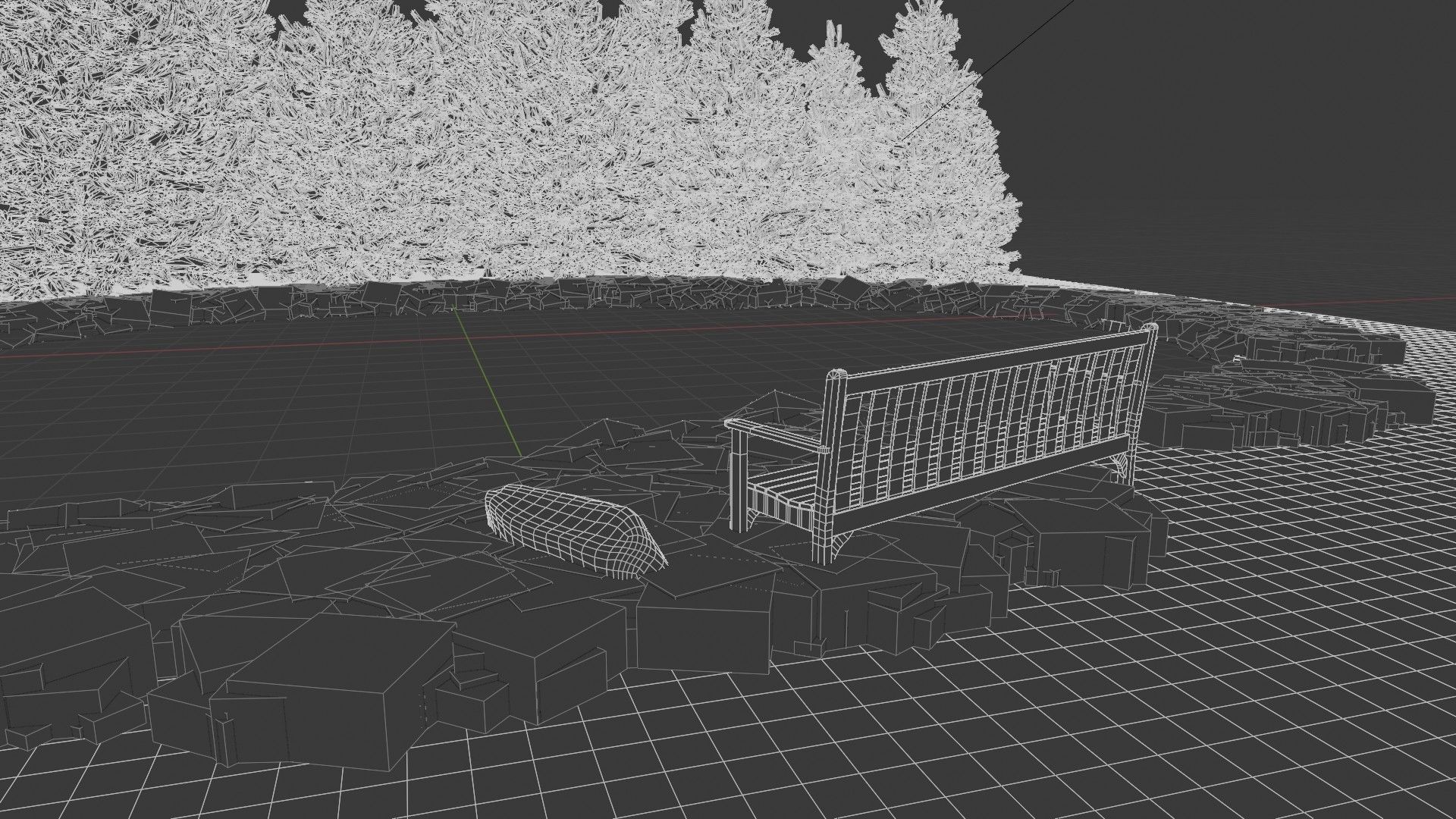 Lake View Scene 3D model | CGTrader