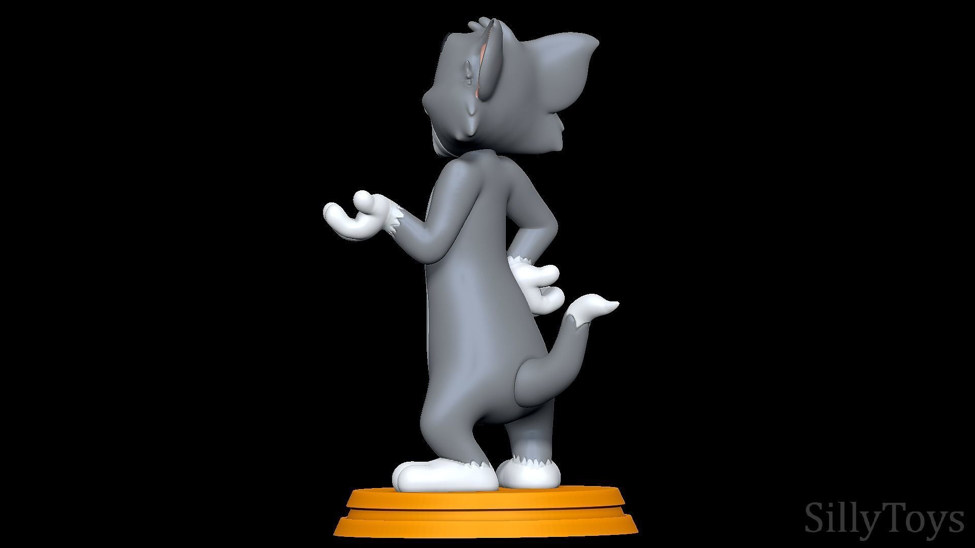 Tom - Tom and Jerry 3D model 3D printable | CGTrader