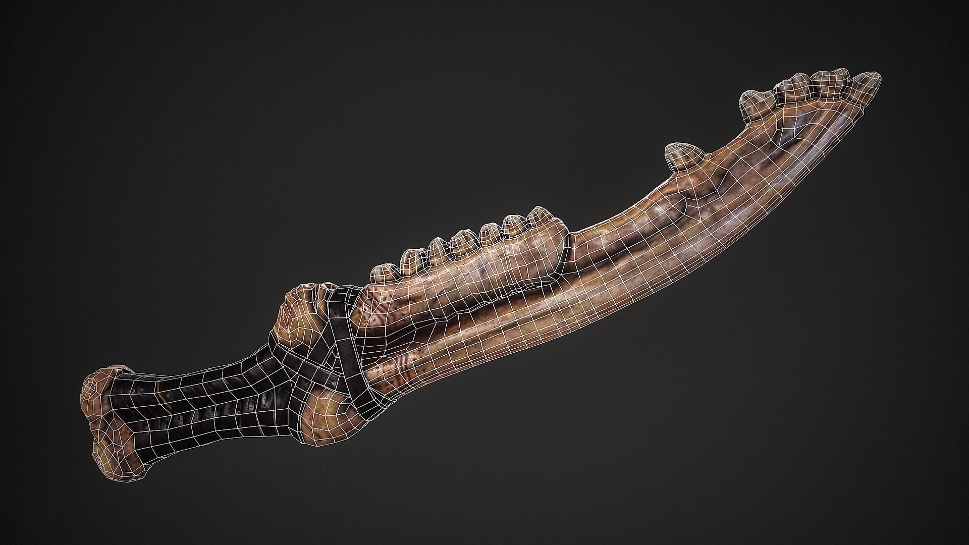 3D model The First Blade VR / AR / low-poly | CGTrader