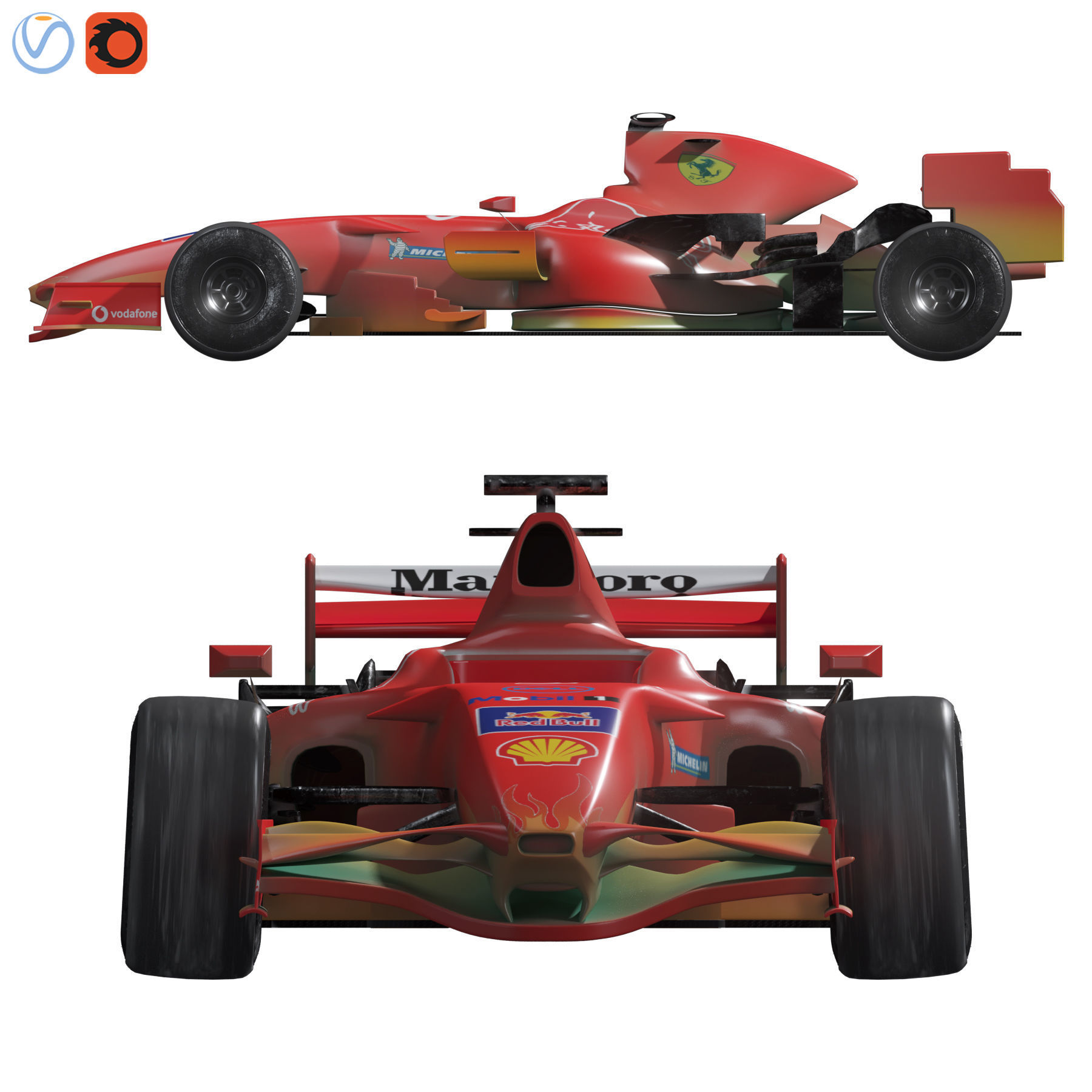 Formula bolid 3D model | CGTrader