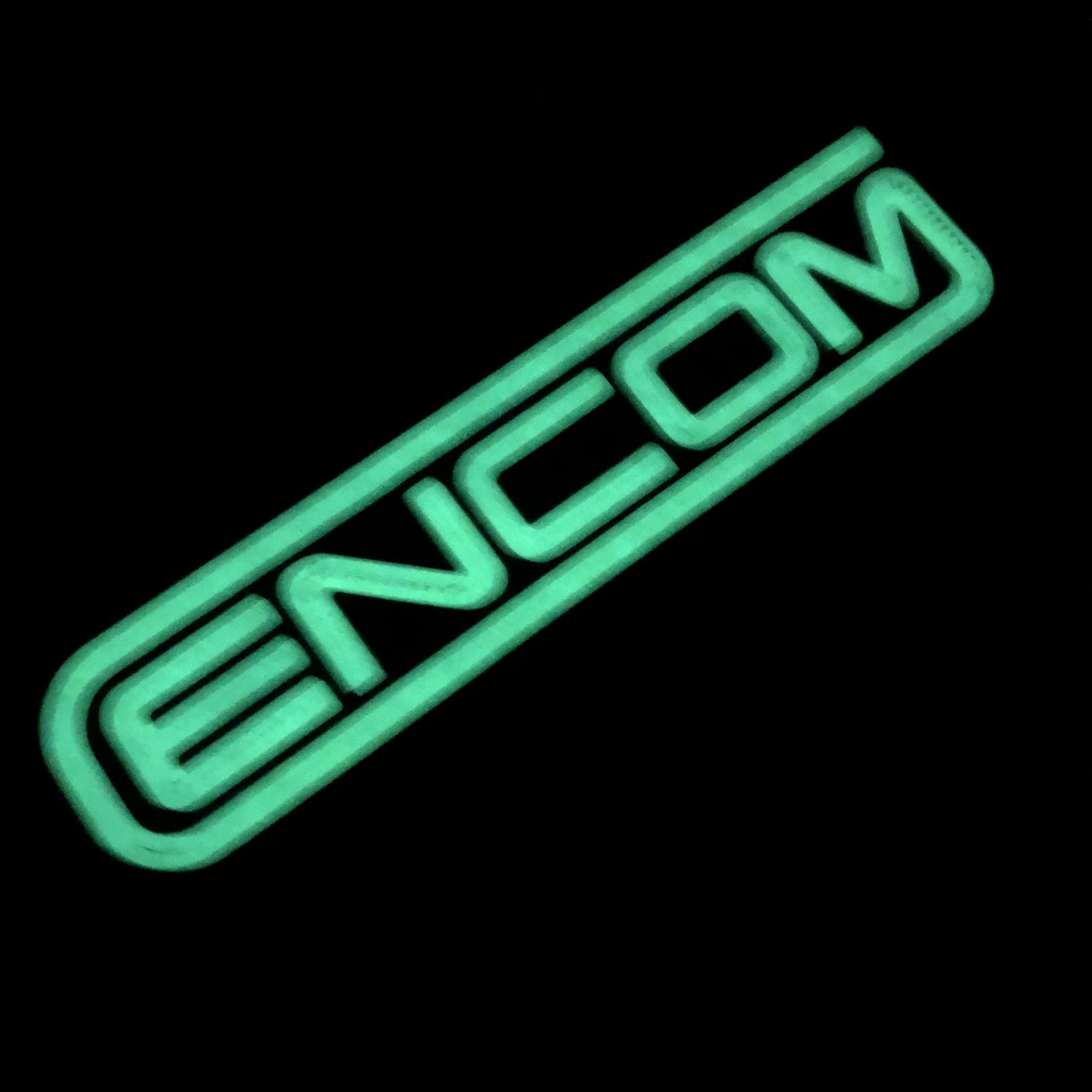 Tron ENCOM Logo Badge 3D model 3D printable | CGTrader