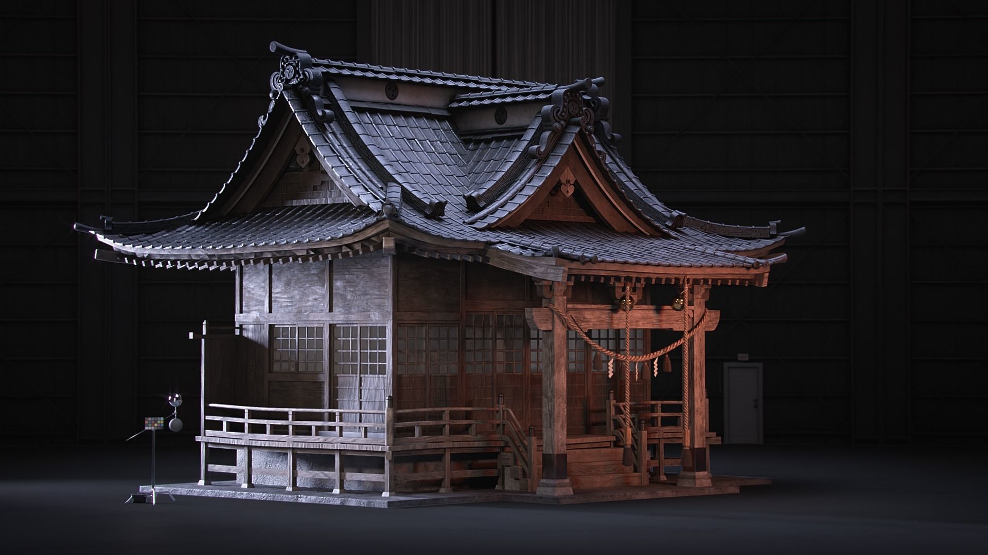 Shinto Shrine Japanese Temple 3D model | CGTrader