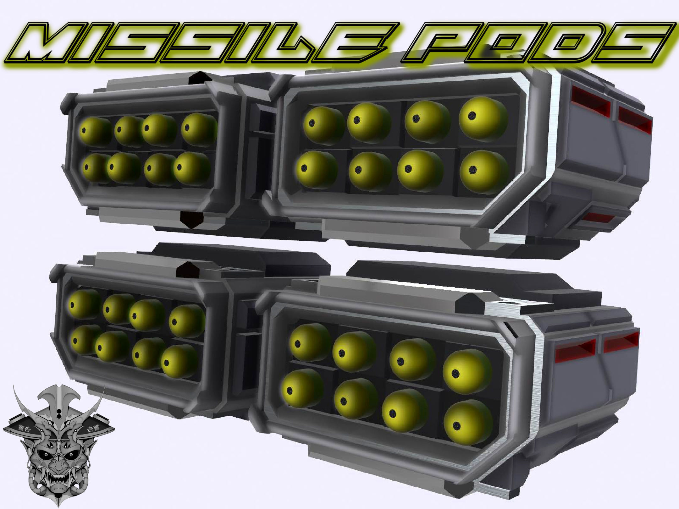 Gundam Missile Pods 3D model 3D printable | CGTrader