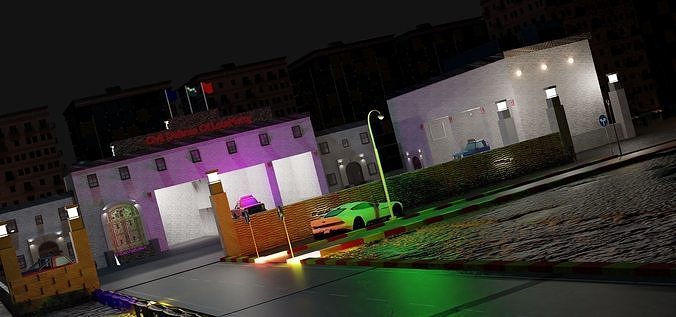 Civil Defense Building 3D model 3D printable | CGTrader