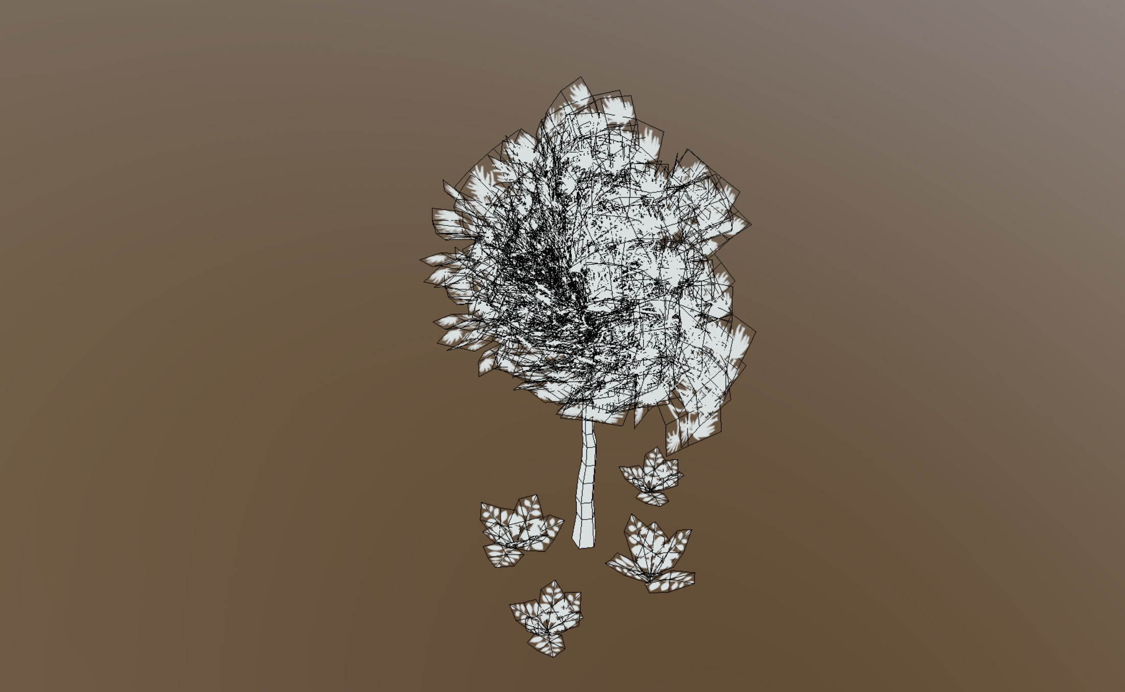 3D model Stylized Pine Spruce Tree PBR Game Ready Asset VR / AR / low ...