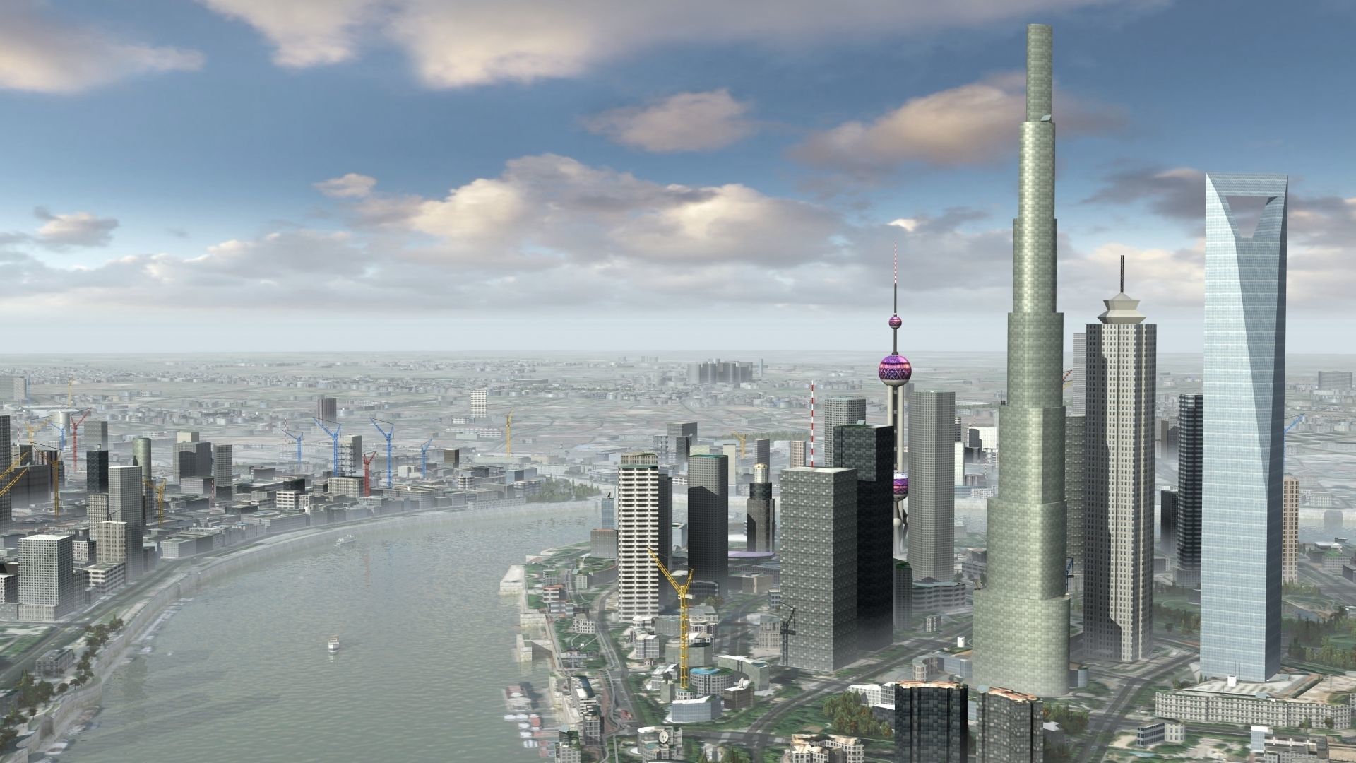 Shanghai City China 3D model | CGTrader