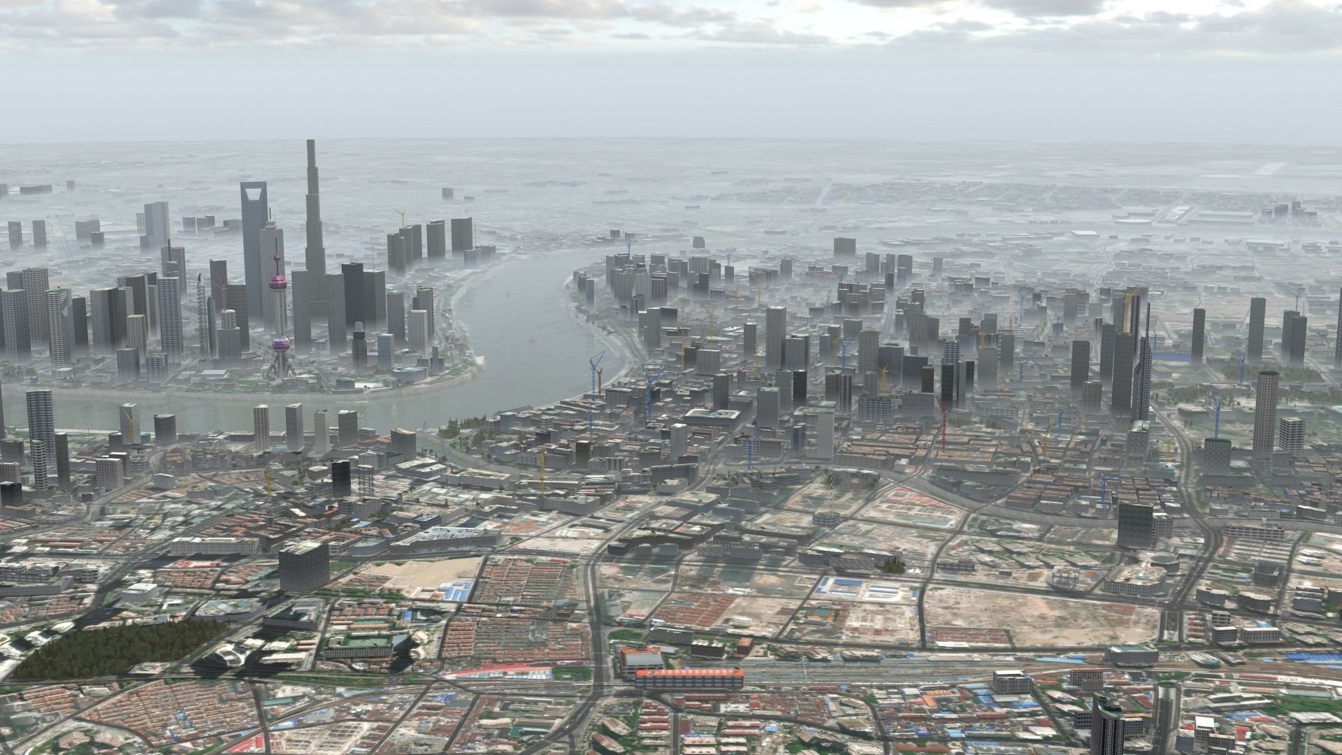 Shanghai City China 3D model | CGTrader