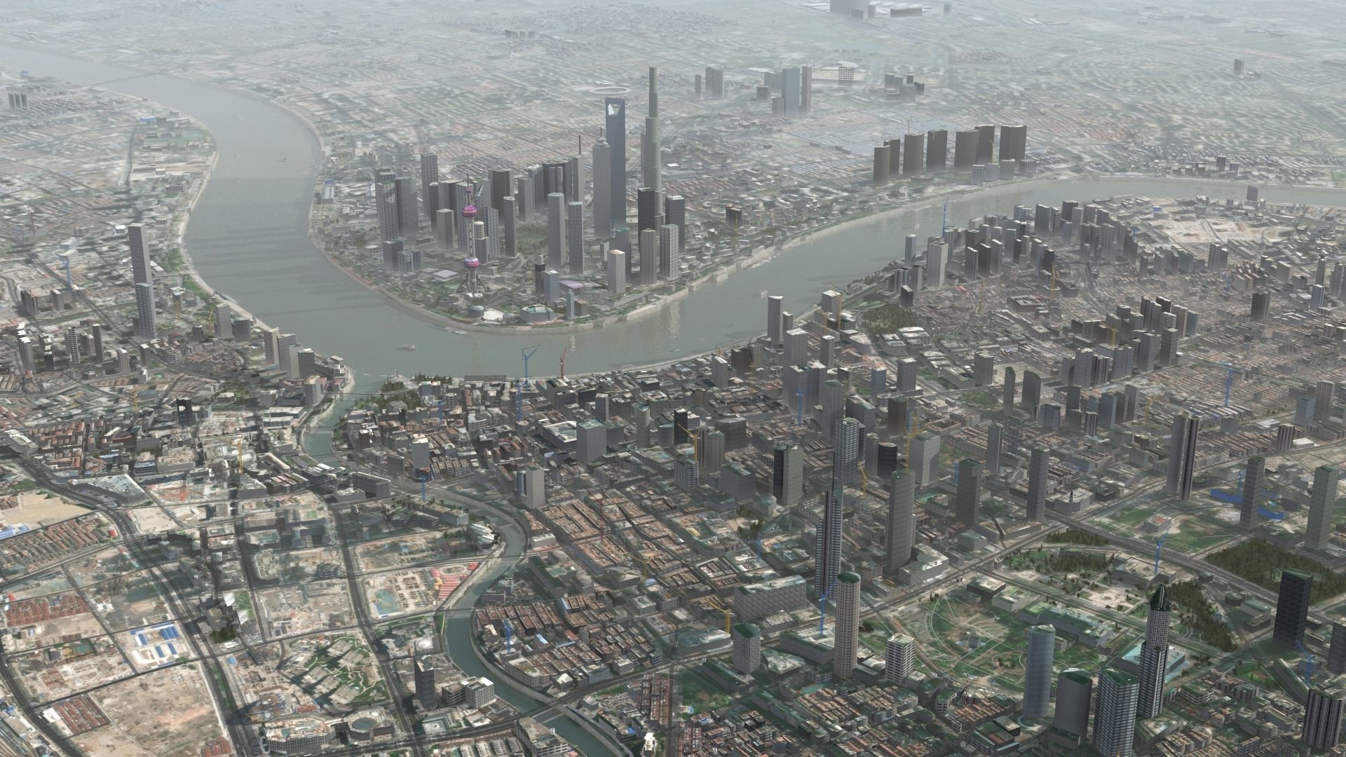 Shanghai City China 3D model | CGTrader