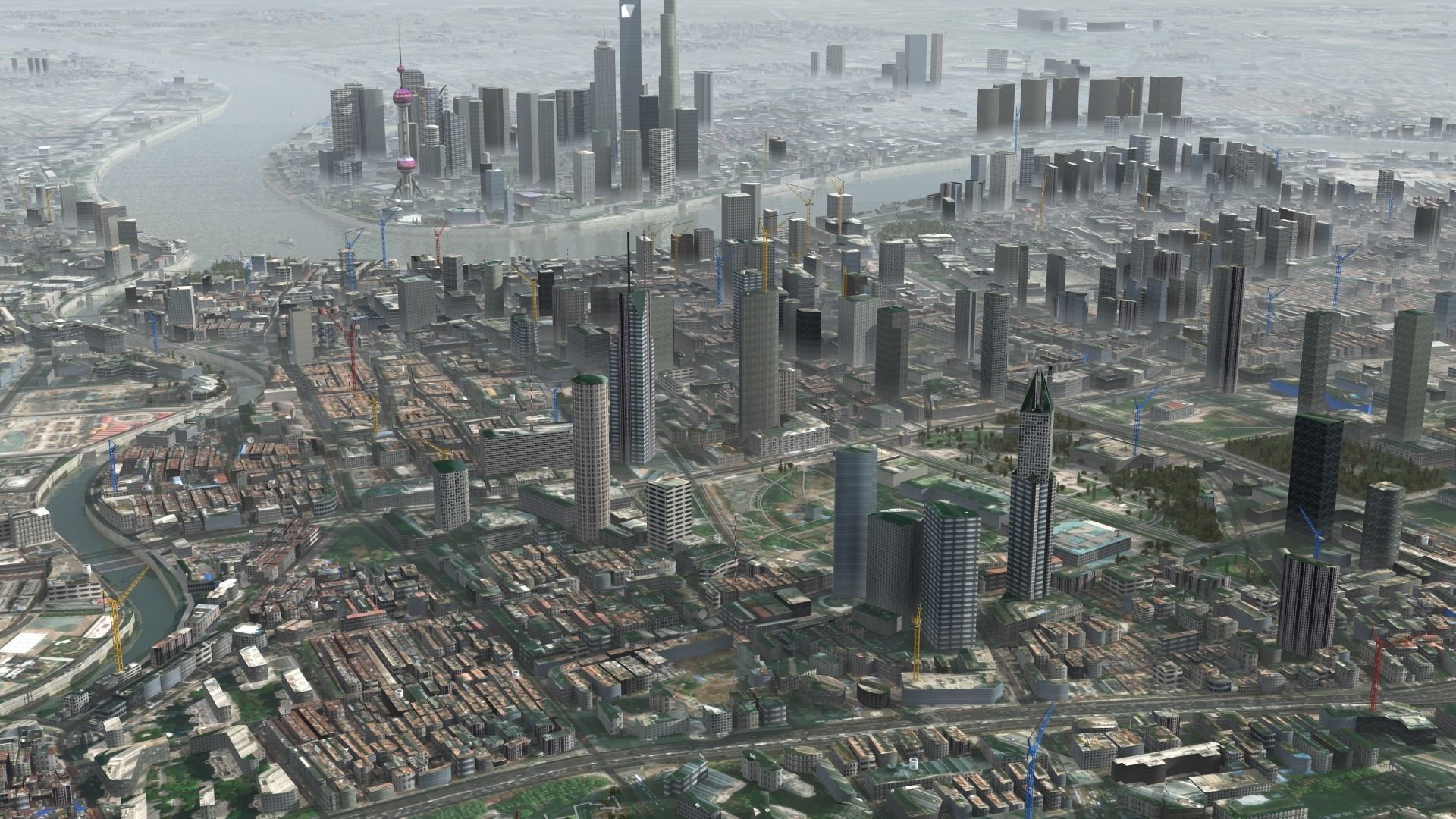 Shanghai City China 3D model | CGTrader