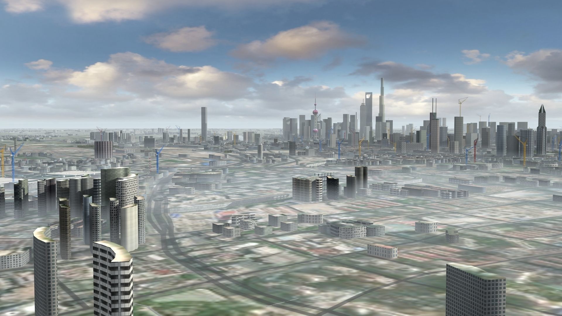 Shanghai City China 3D model | CGTrader