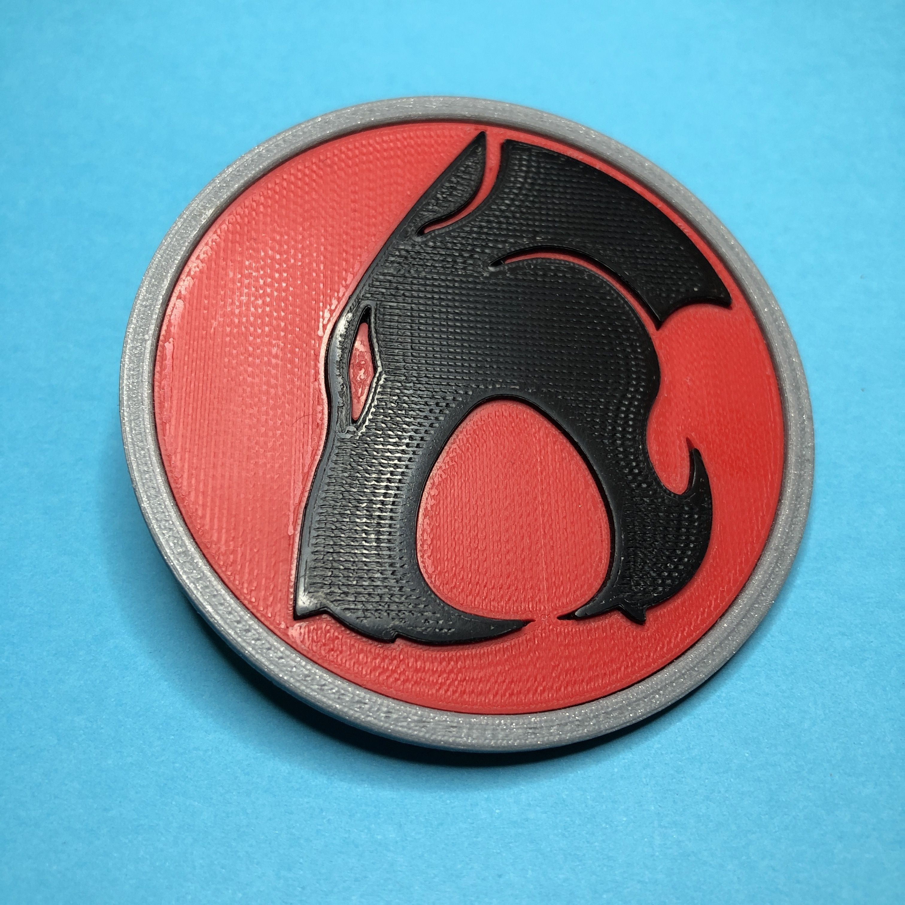 Multiple sized Thundercats Emblem Badges 3D model 3D printable | CGTrader