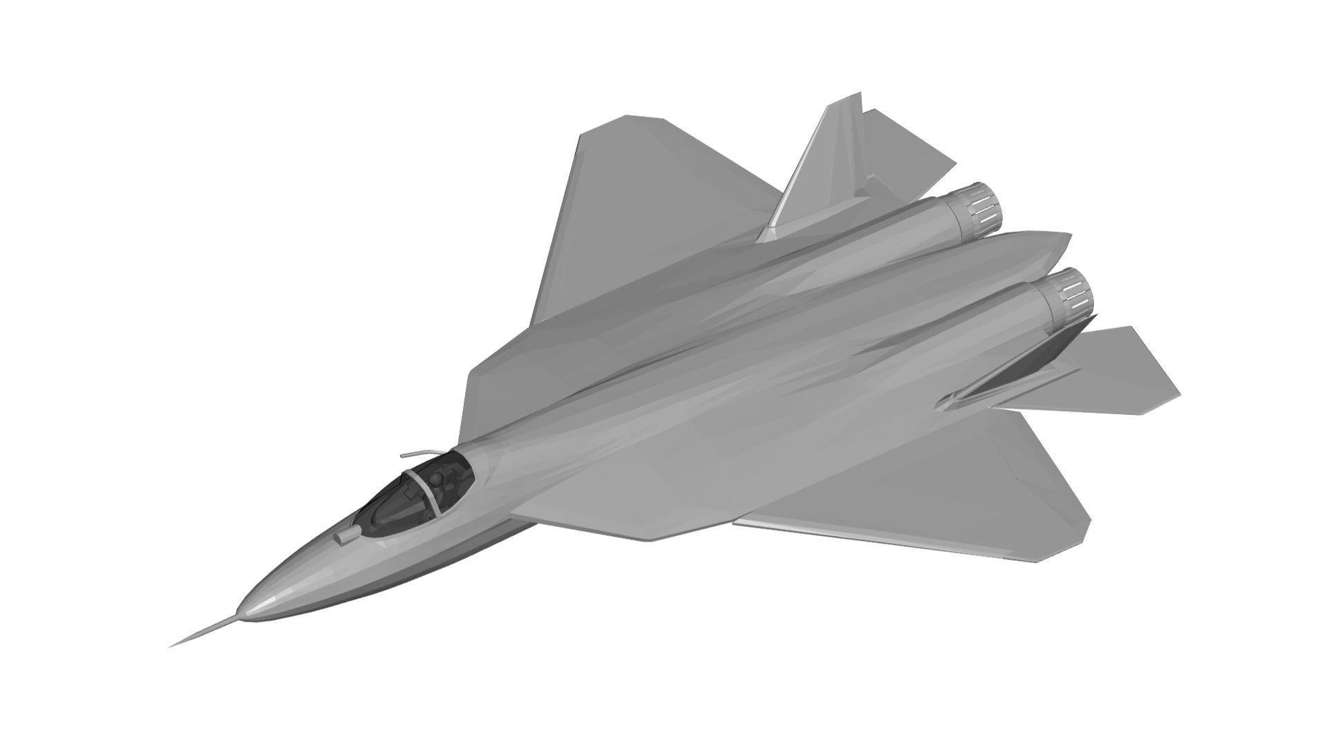 Sukhoi Su-57 3D model | CGTrader