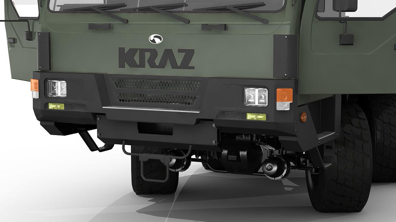 KRAZ -7634 3D model rigged | CGTrader