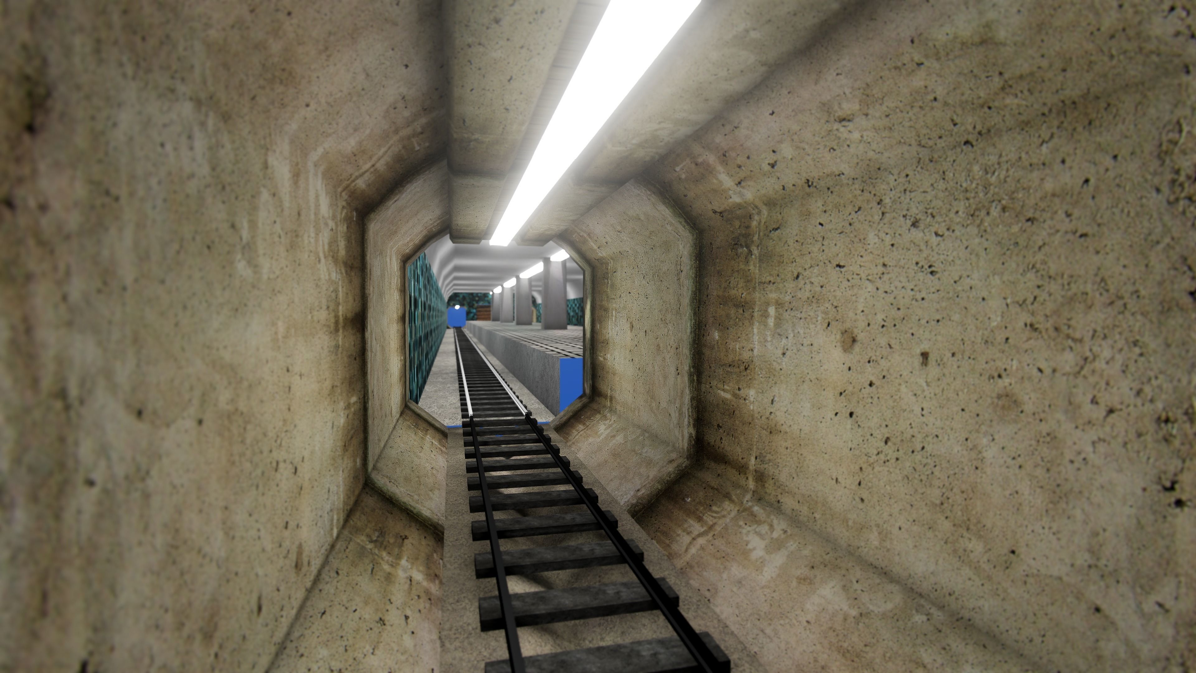 3D model Subway Stations VR / AR / low-poly | CGTrader