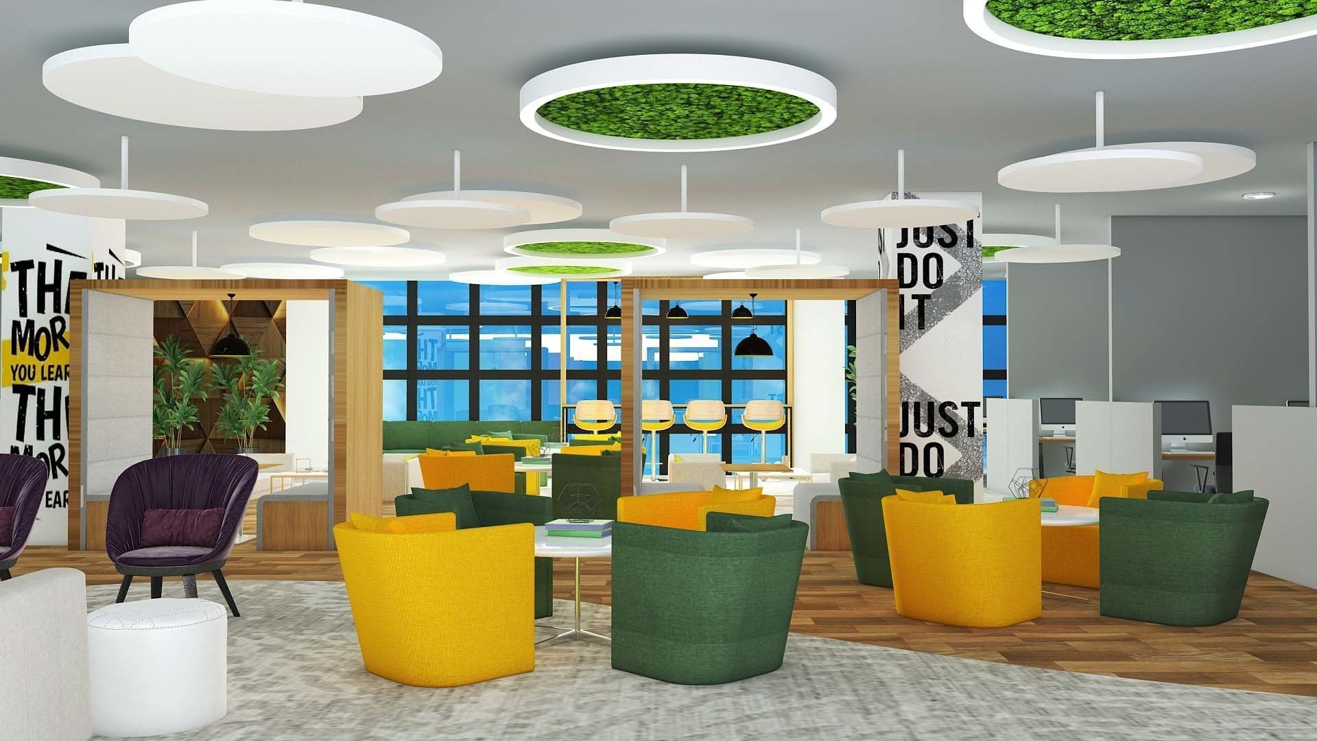 lounge area design 3D model | CGTrader