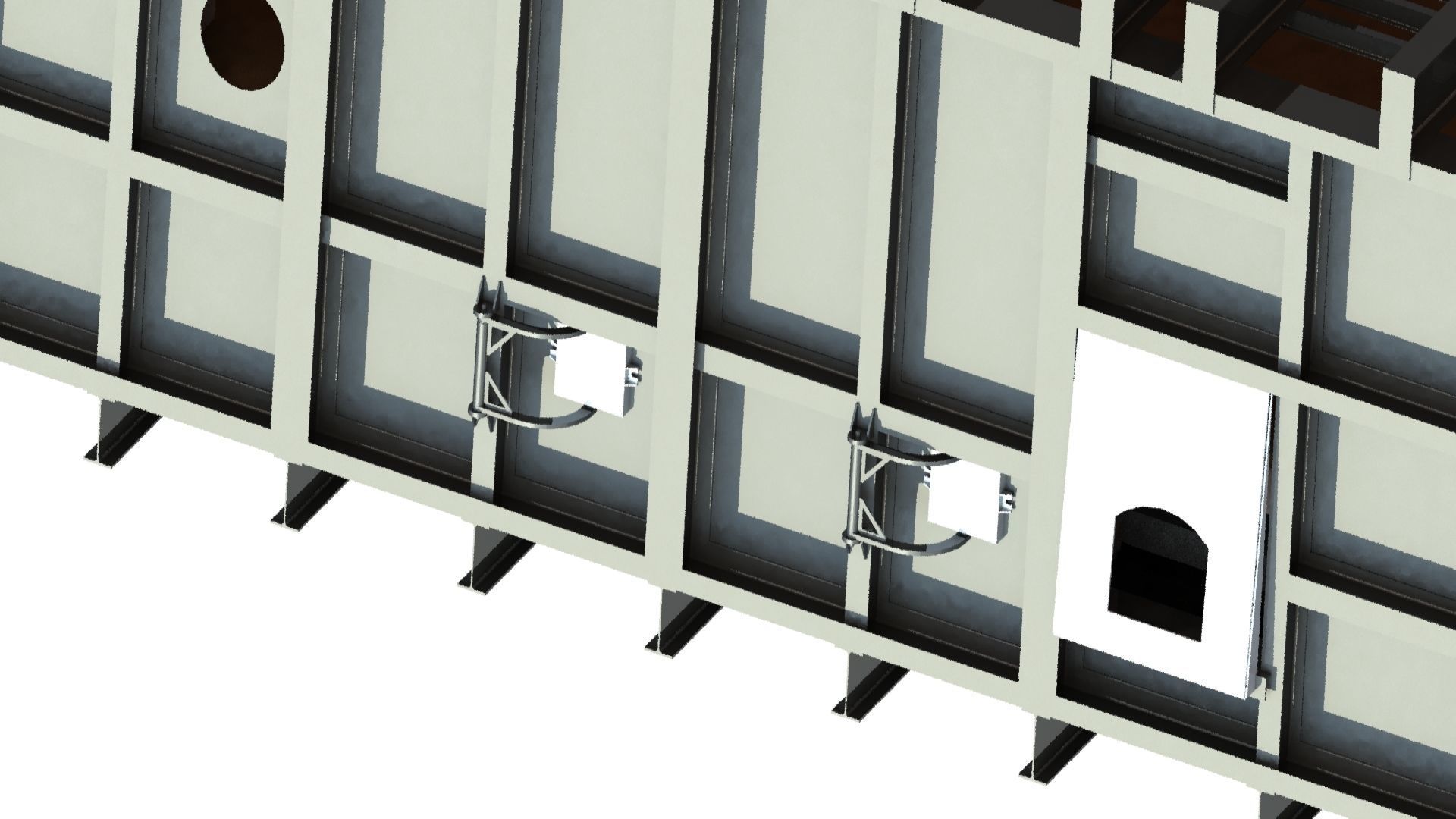 50 ton rolling mill oven 6000 mm width 3D model animated rigged | CGTrader