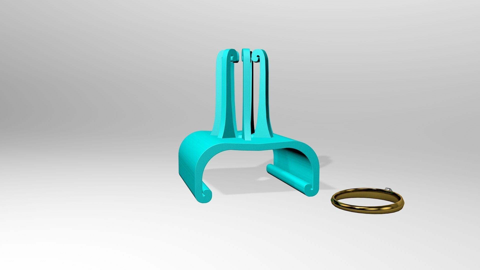 Ring Holder 3D model 3D printable | CGTrader