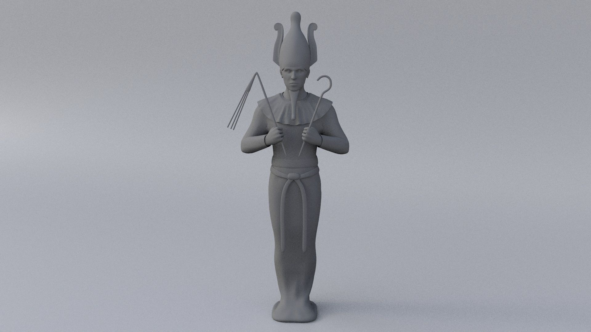 Osiris hi-poly sculpture 3D model | CGTrader
