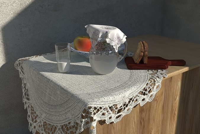 still life free 3D model | CGTrader