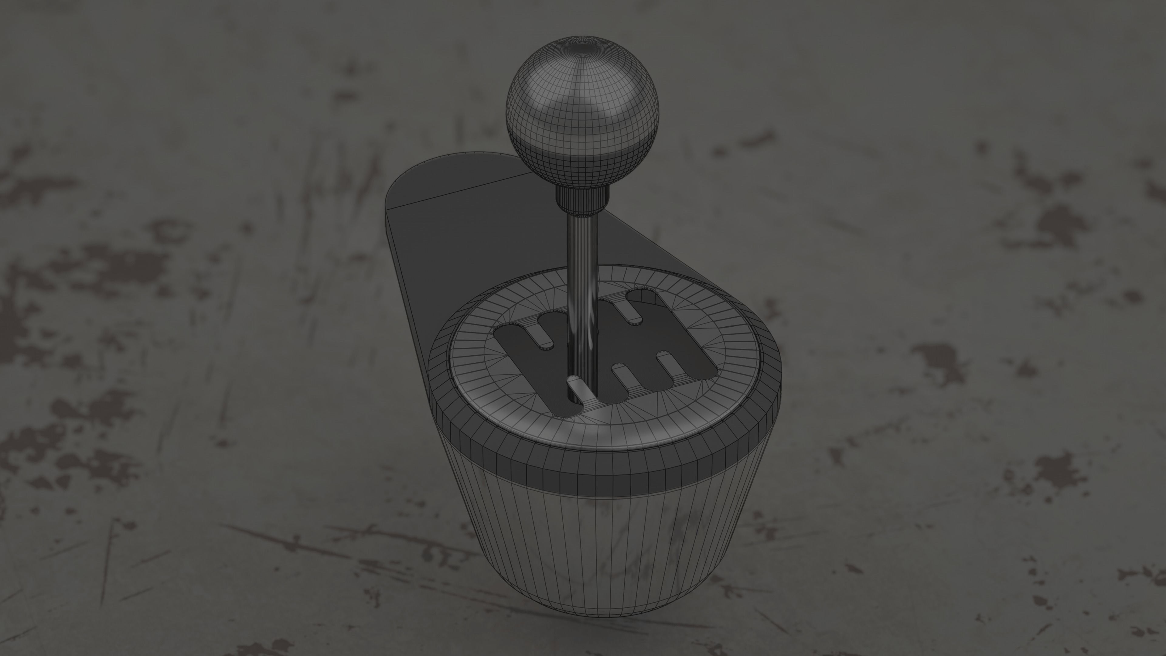 H-pattern shifter Trustbachelor TB8A for racing simulator free 3D model ...