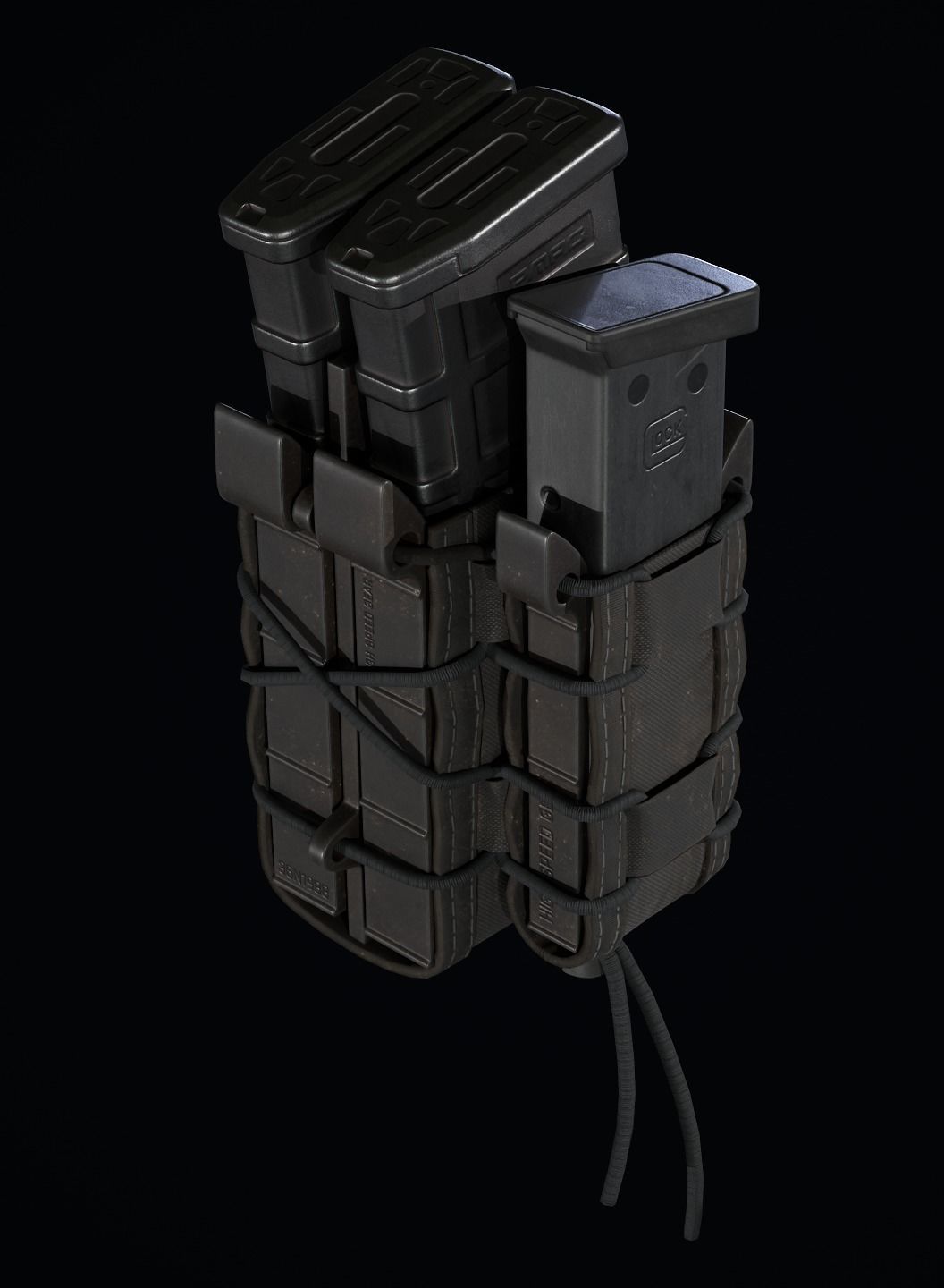 3D model Military Magazine Pouch VR / AR / low-poly | CGTrader