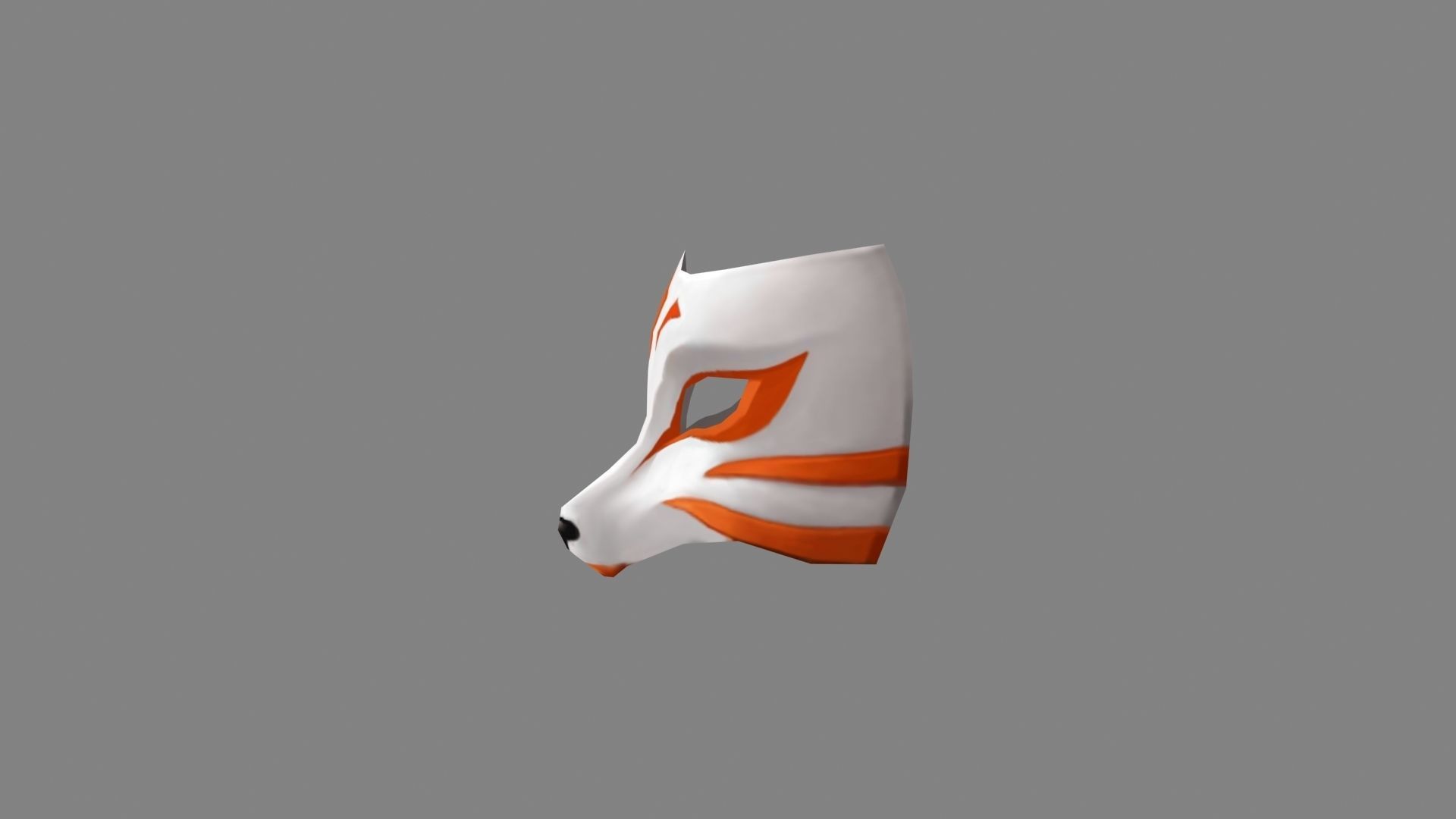 3D model fox mask VR / AR / low-poly | CGTrader
