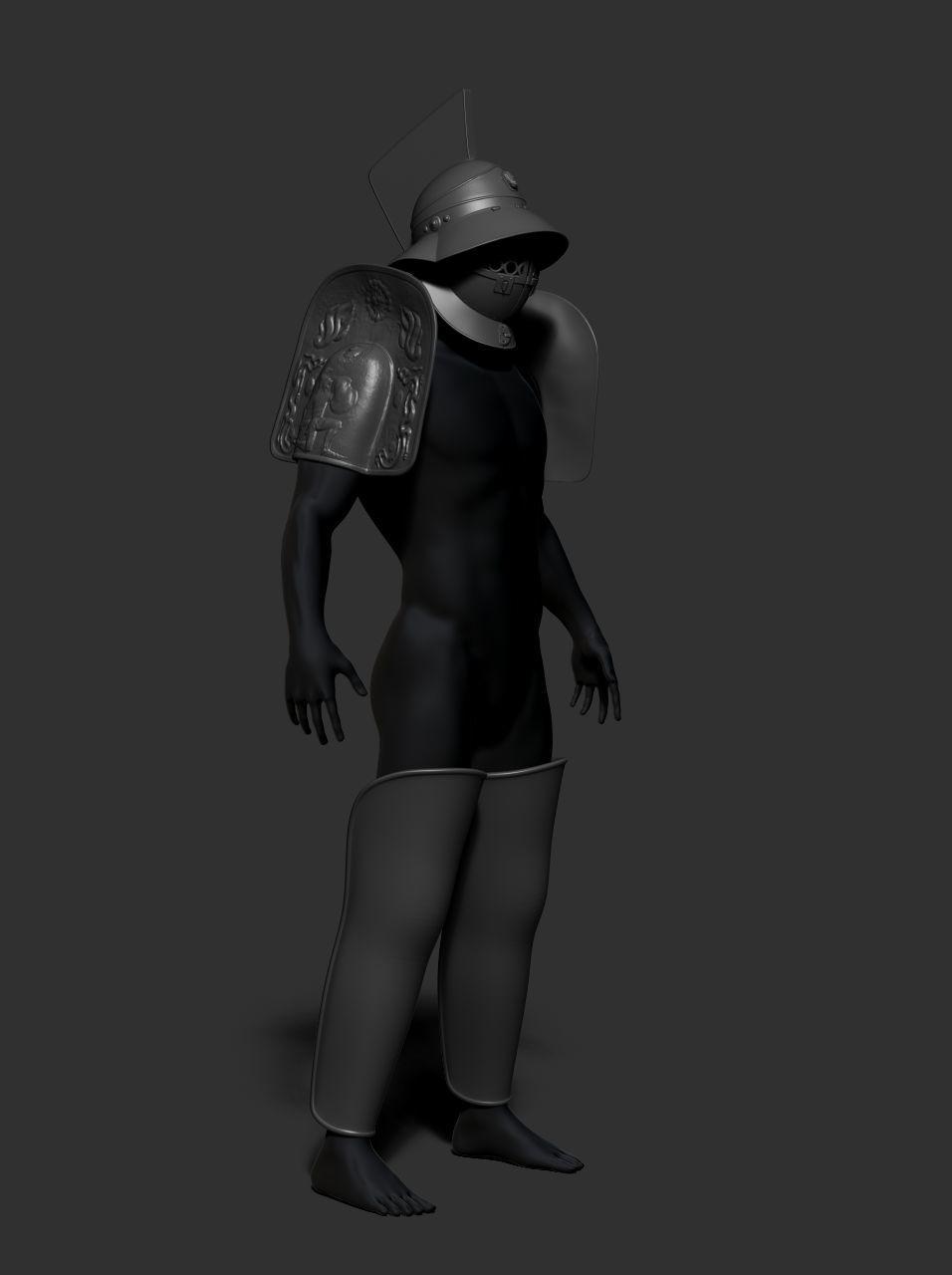 Gladiator armor set I 3D model | CGTrader