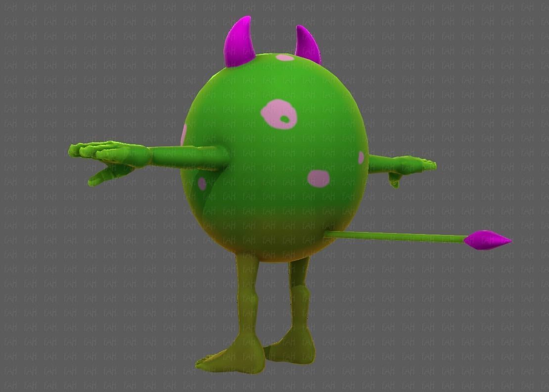 3D model Monster V06 VR / AR / low-poly | CGTrader